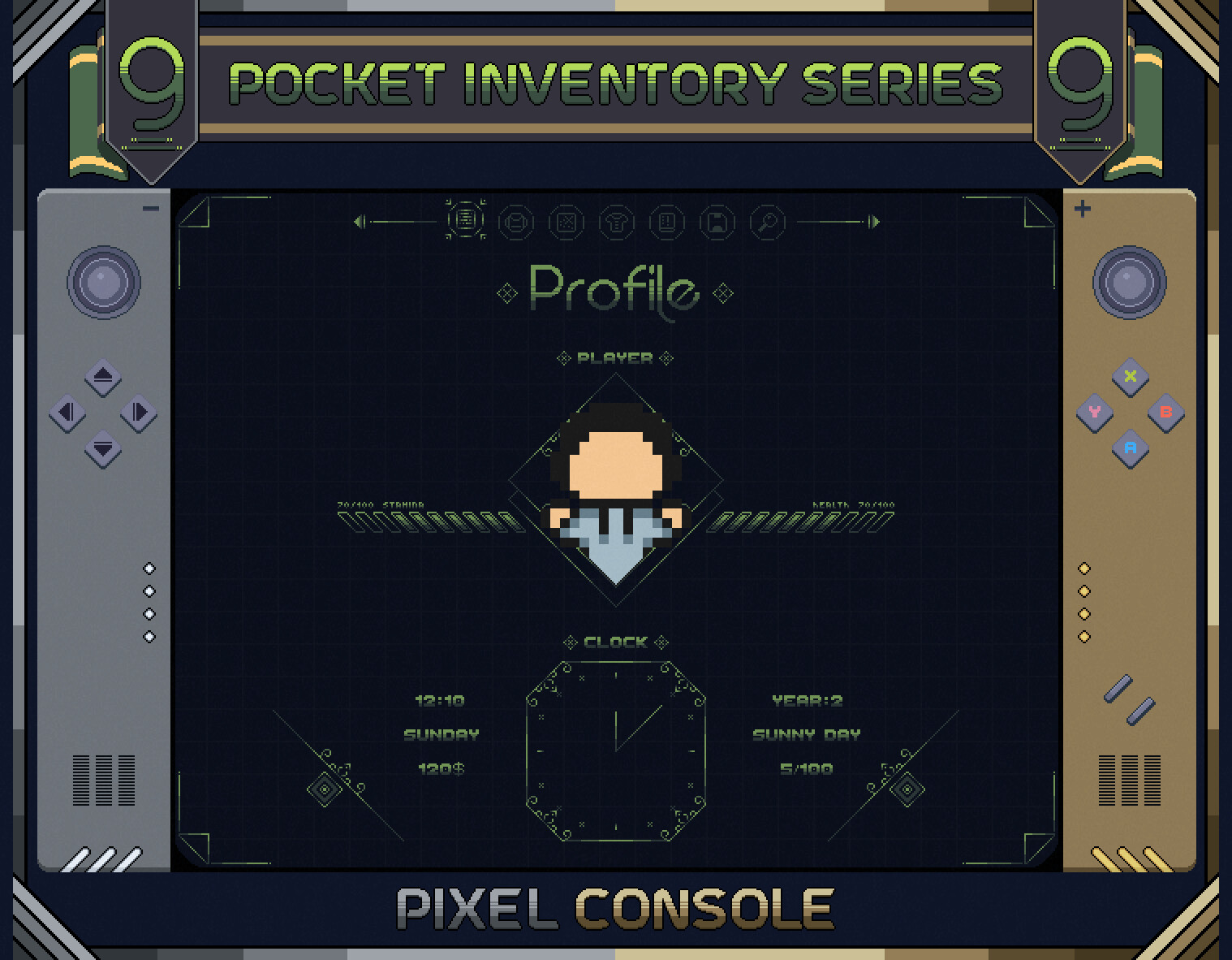 ArtStation - Pocket Inventory Series #9 : Pixel Console