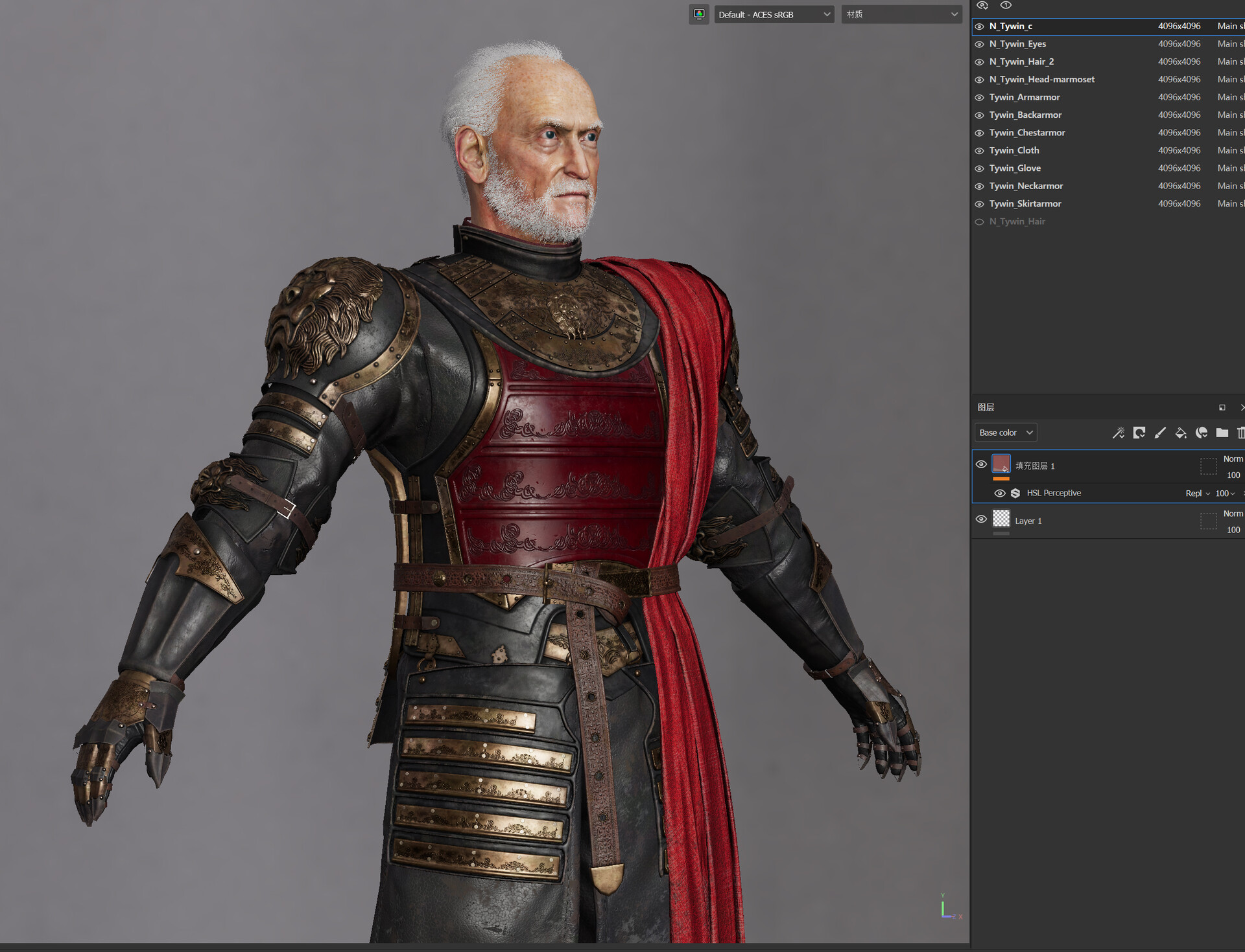 Tywin Lannister Armor