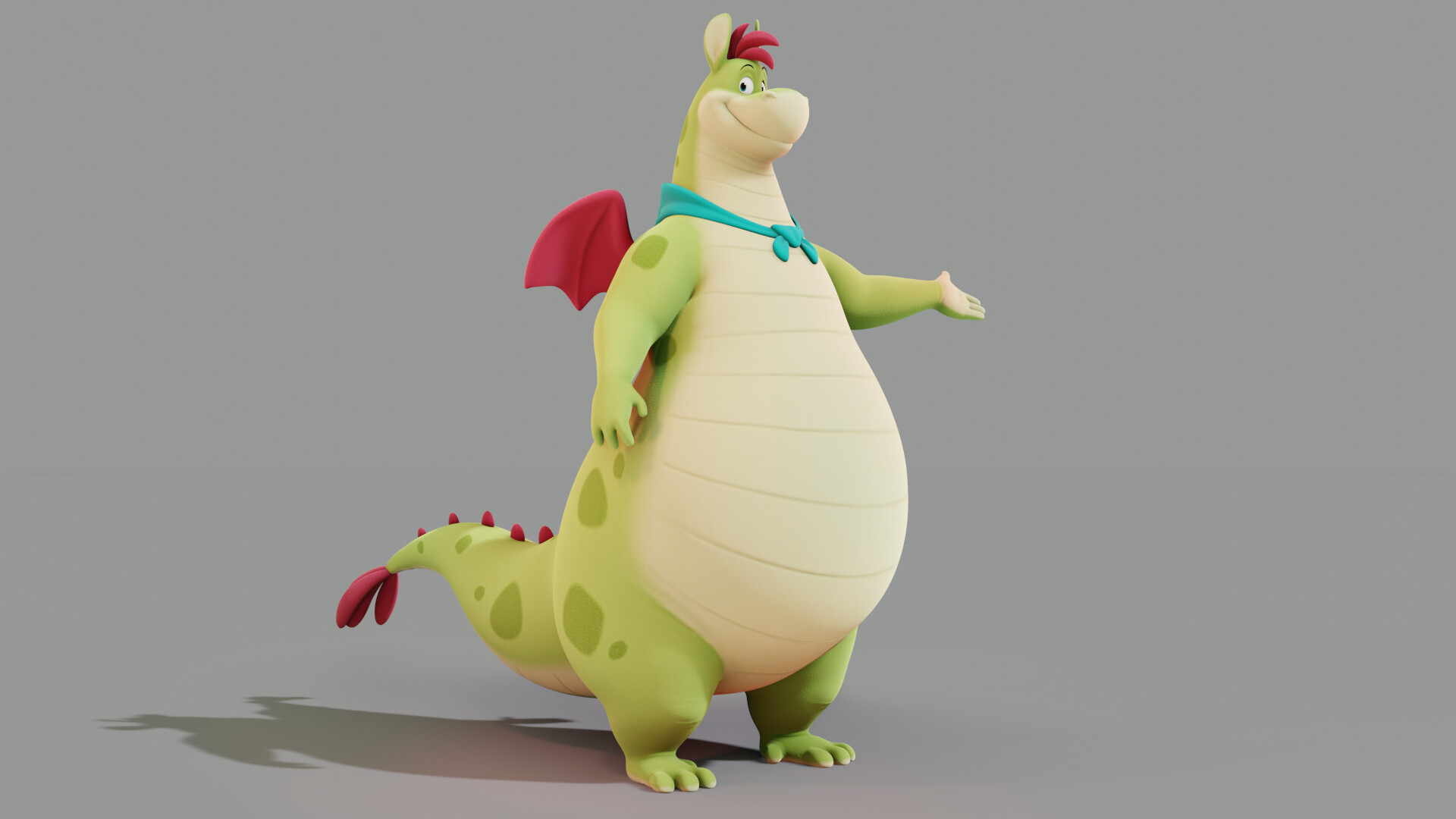 ArtStation - Herbert the Dragon (Version 3)