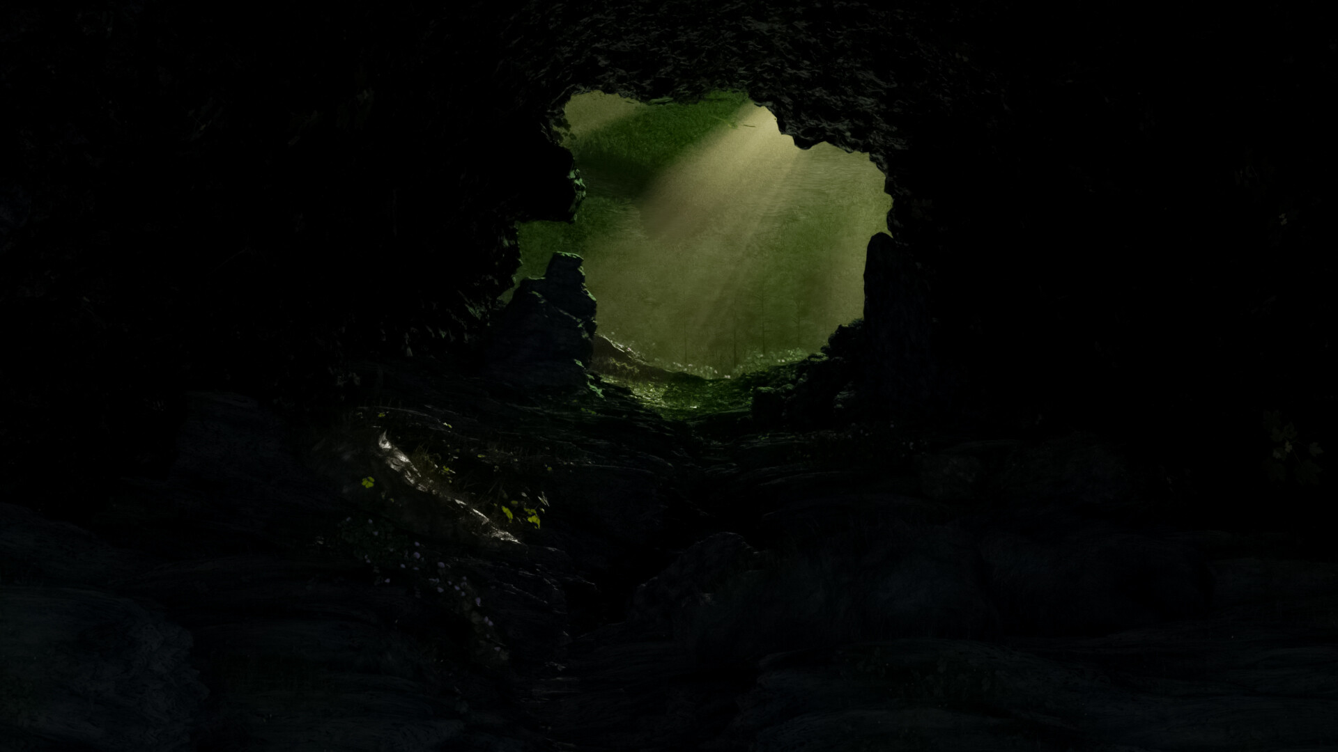 ArtStation - Cave Concept Art