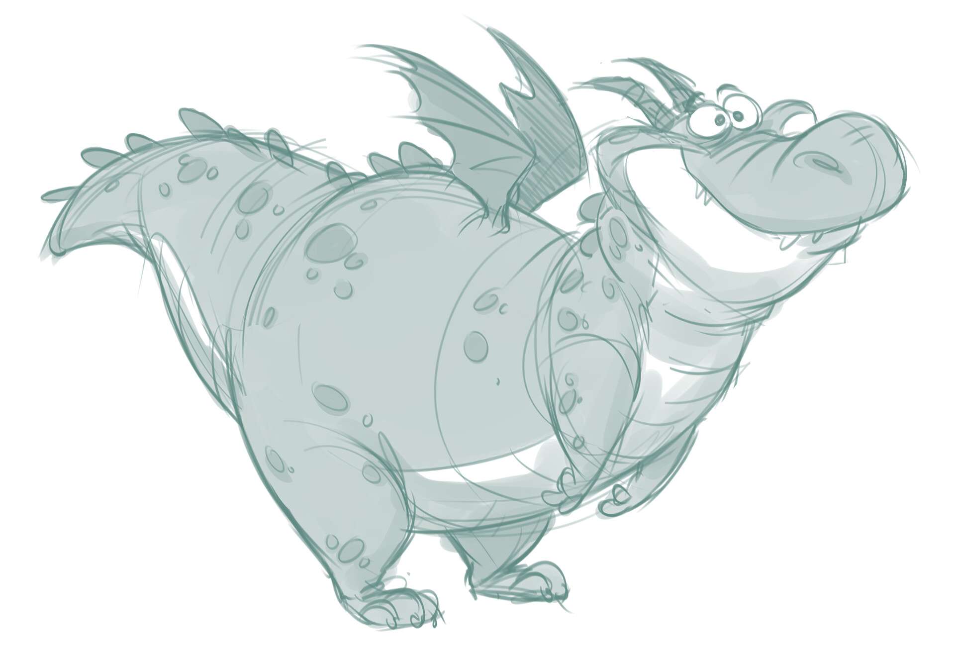 ArtStation - Dragon Doodle