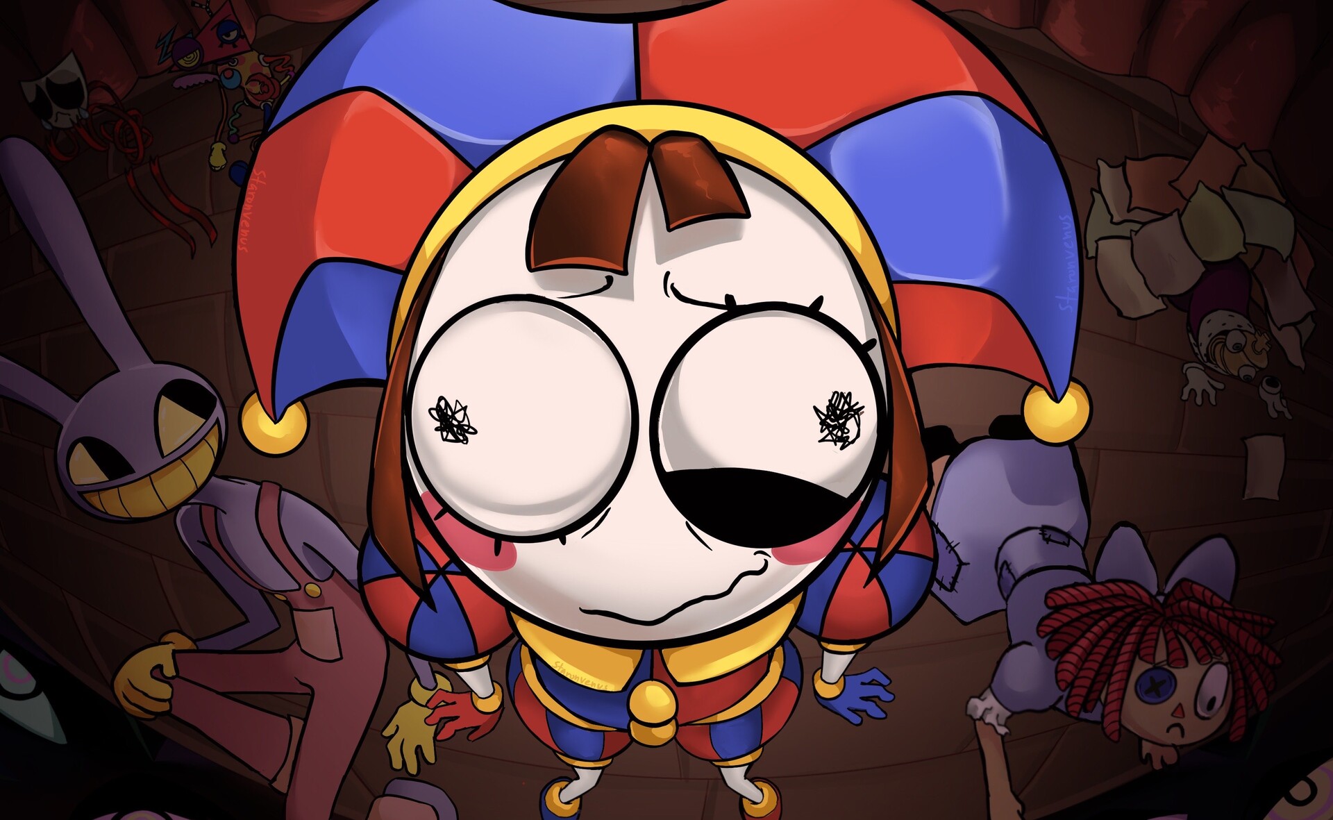 ArtStation - The Amazing Digital Circus (Fan-art)