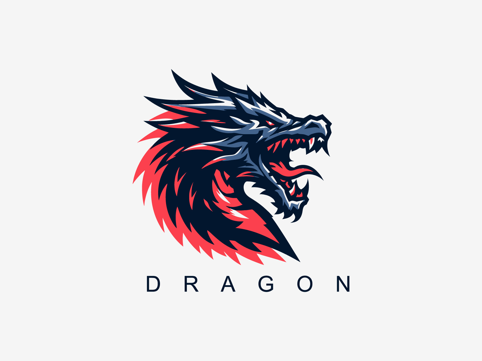ArtStation - Dragon Logo For Sale