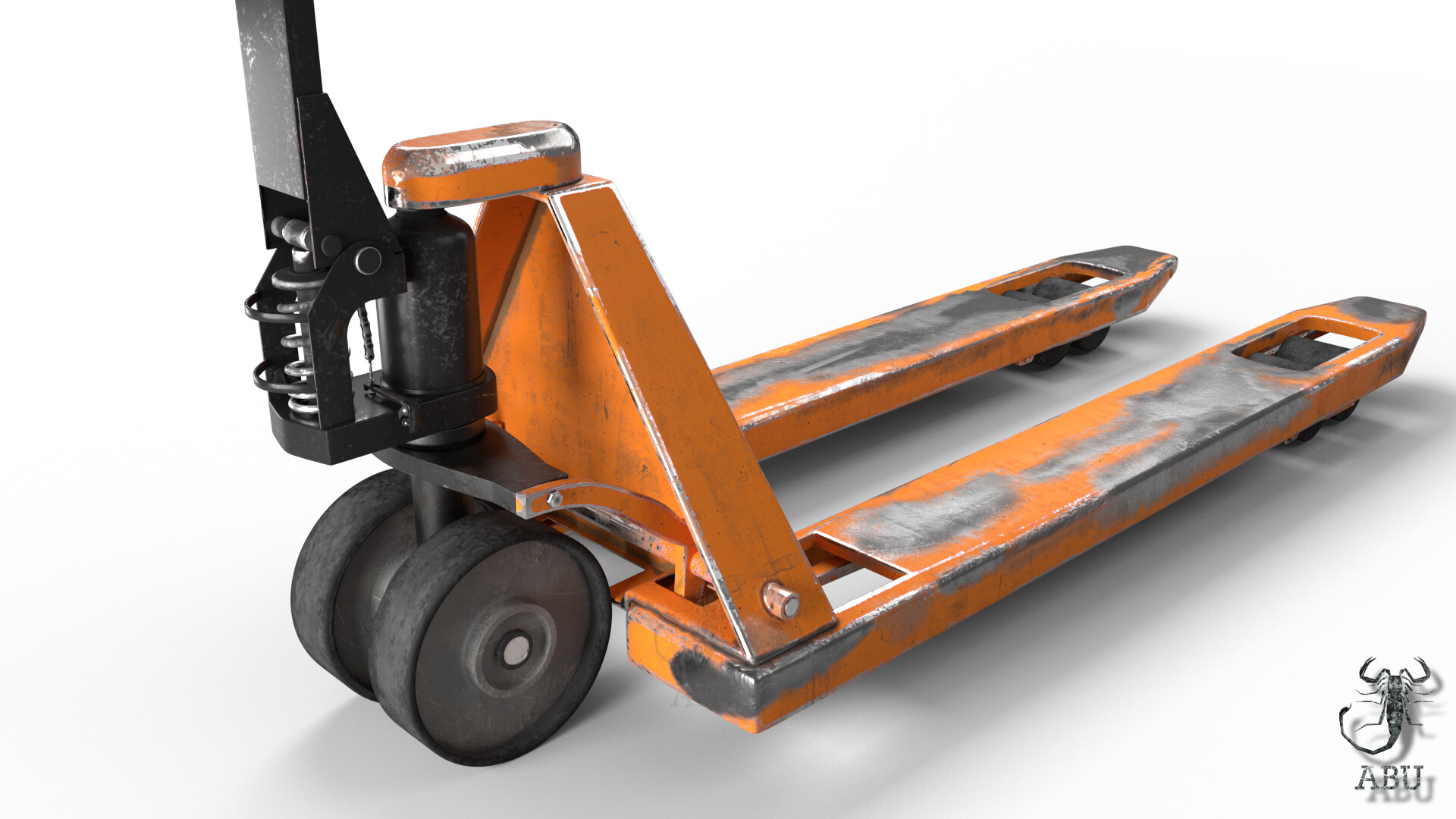 ArtStation - Hydraulic trolley