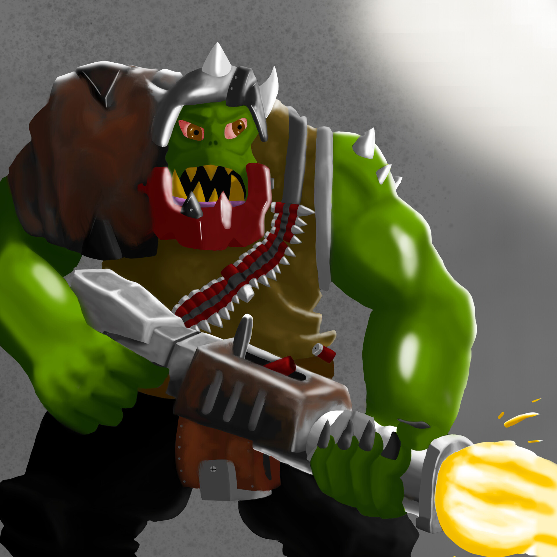 ArtStation - shoota boy/ flinge boy