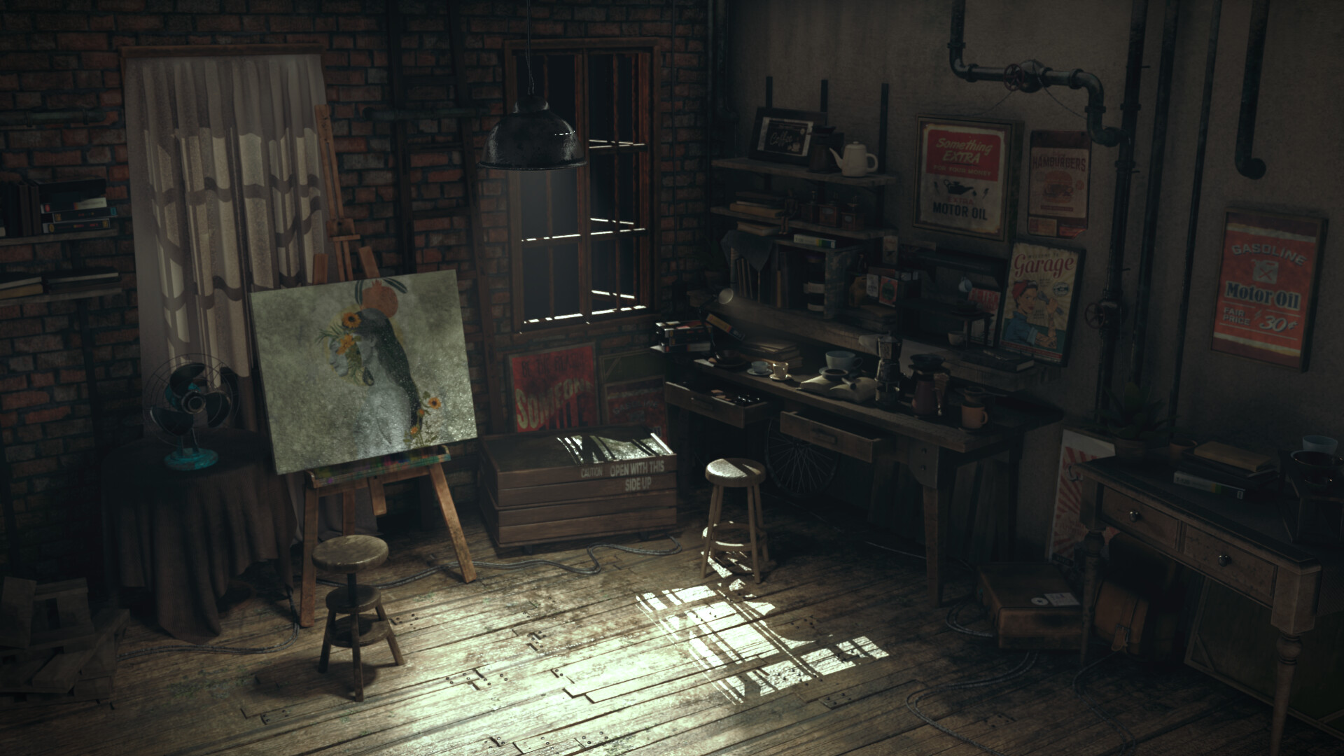 Freddy Diaz - Old art Studio