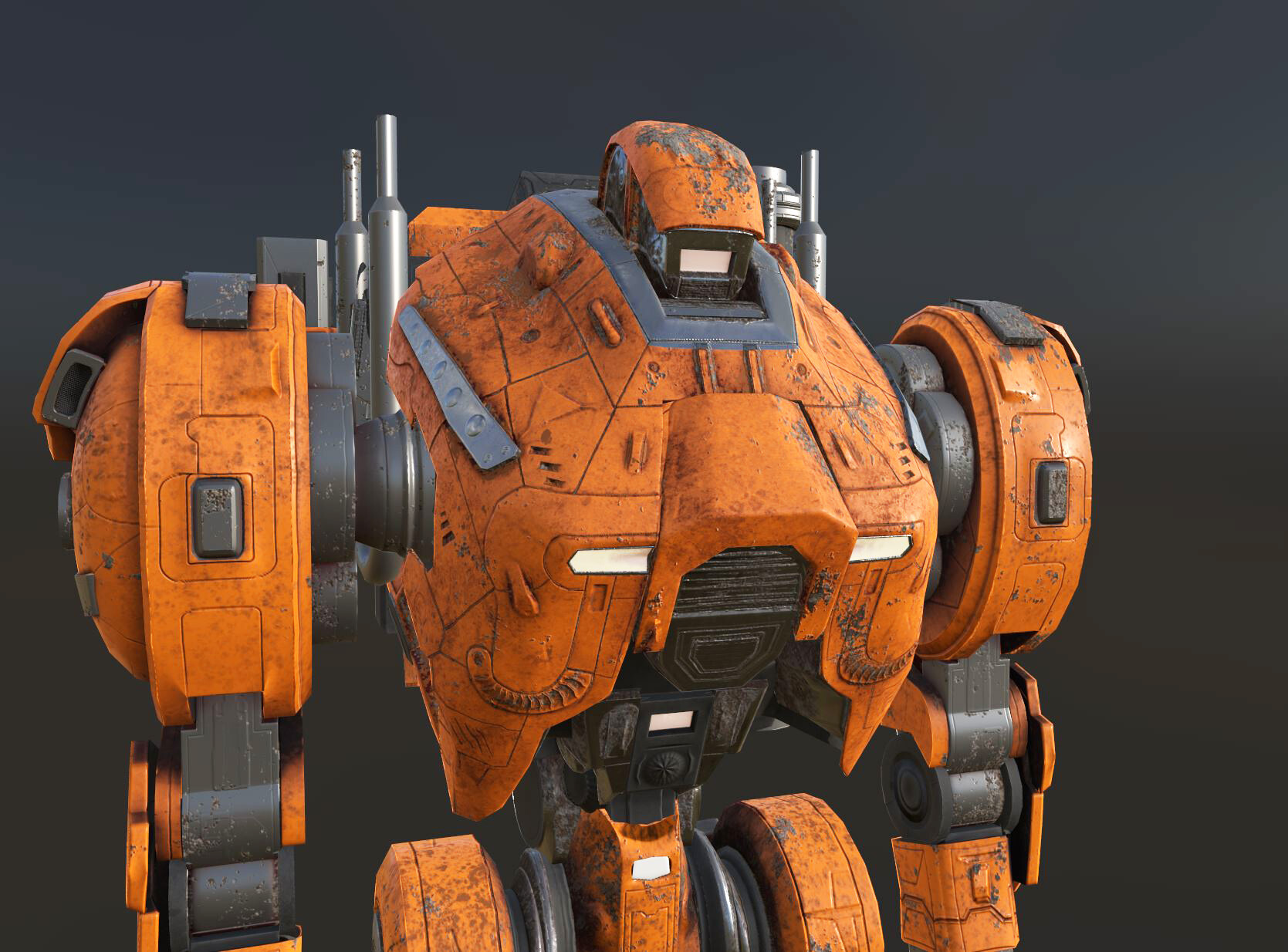 ArtStation - Game Ready Robot_01