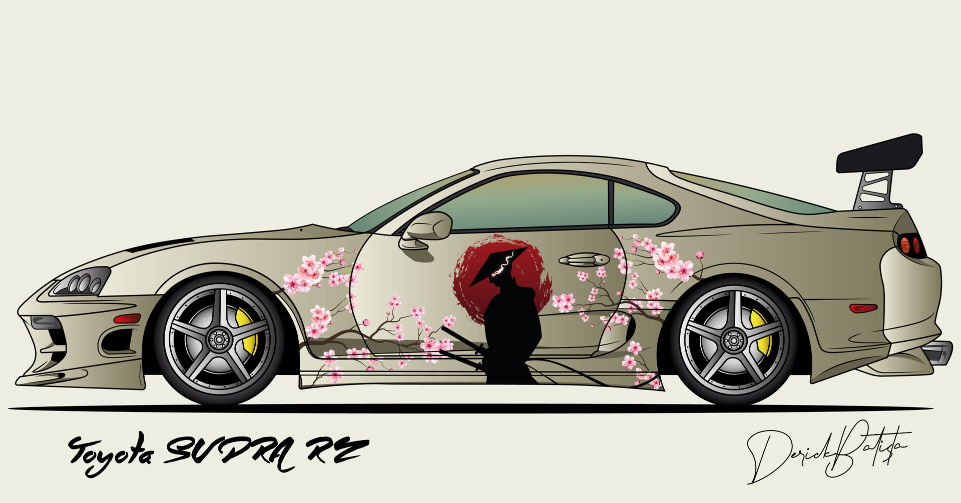 ArtStation - Toyota Supra RZ