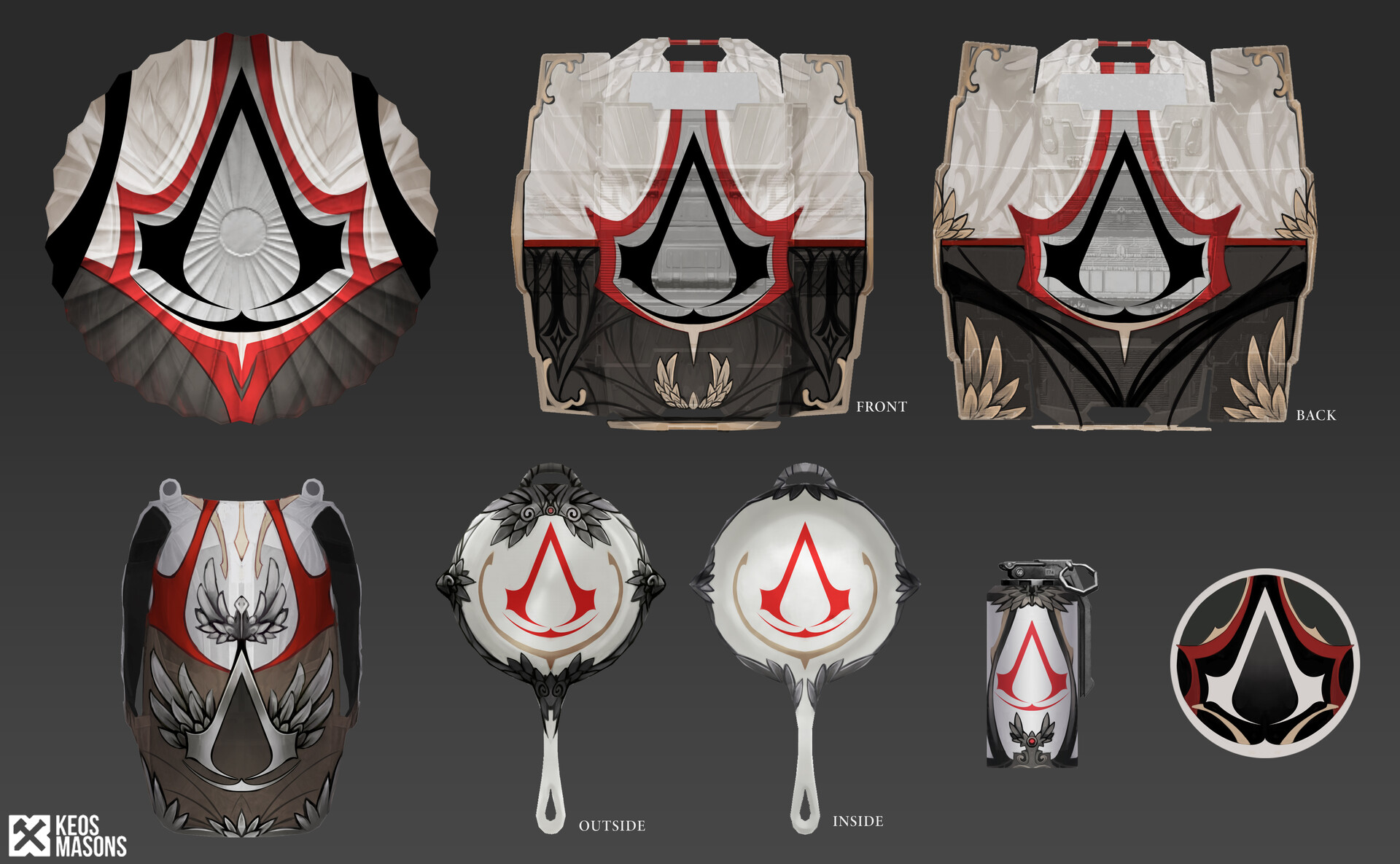 KEOS MASONS - PUBG New State (Concept) Assassin's Creed