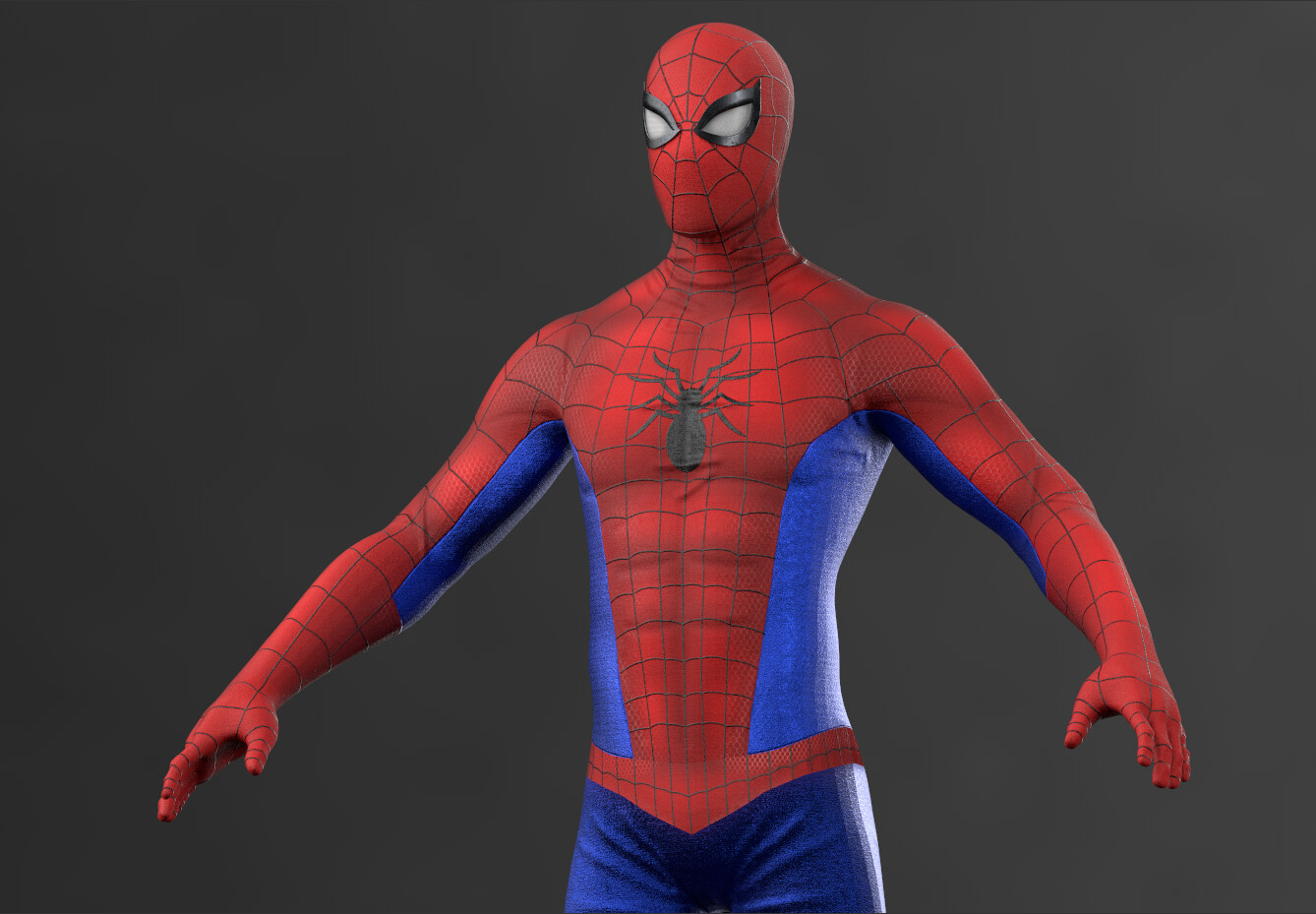 ArtStation - WIP Alex Ross Inspired Spider-Man