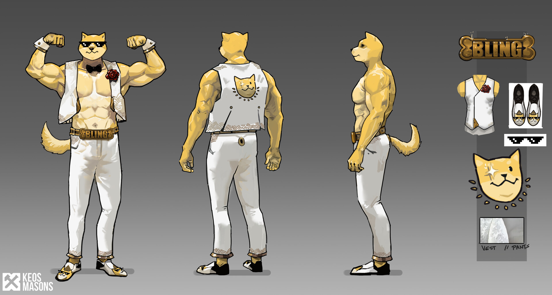 KEOS MASONS - PUBG New State (Concept) Furry Macho