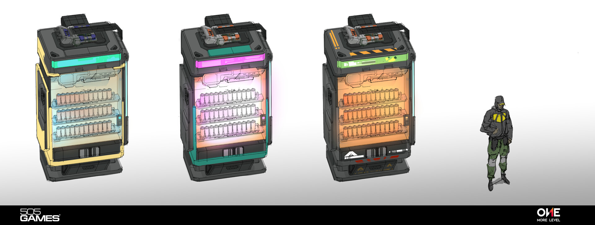 Zak Coughlan - Ghostrunner 2: Cybercity Vending Machines