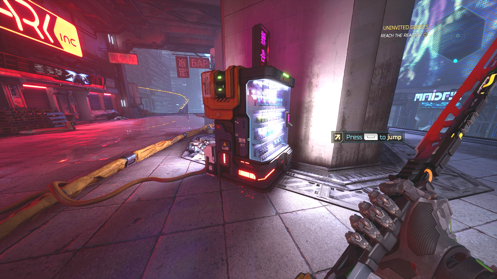 Zak Coughlan - Ghostrunner 2: Cybercity Vending Machines