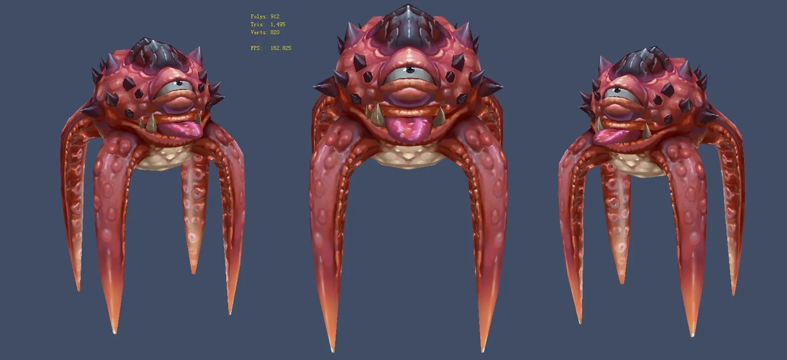 ArtStation - 3D hand drawn monsters