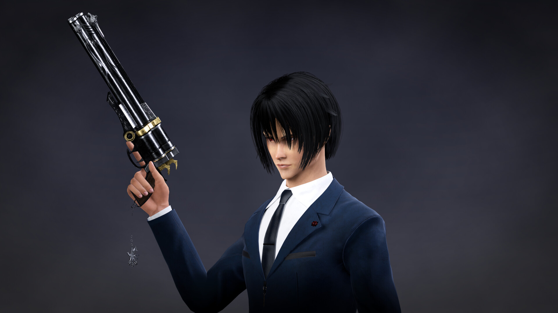 ArtStation - Vincent Valentine (Turk) [DoC:FFVII] - Game Ready