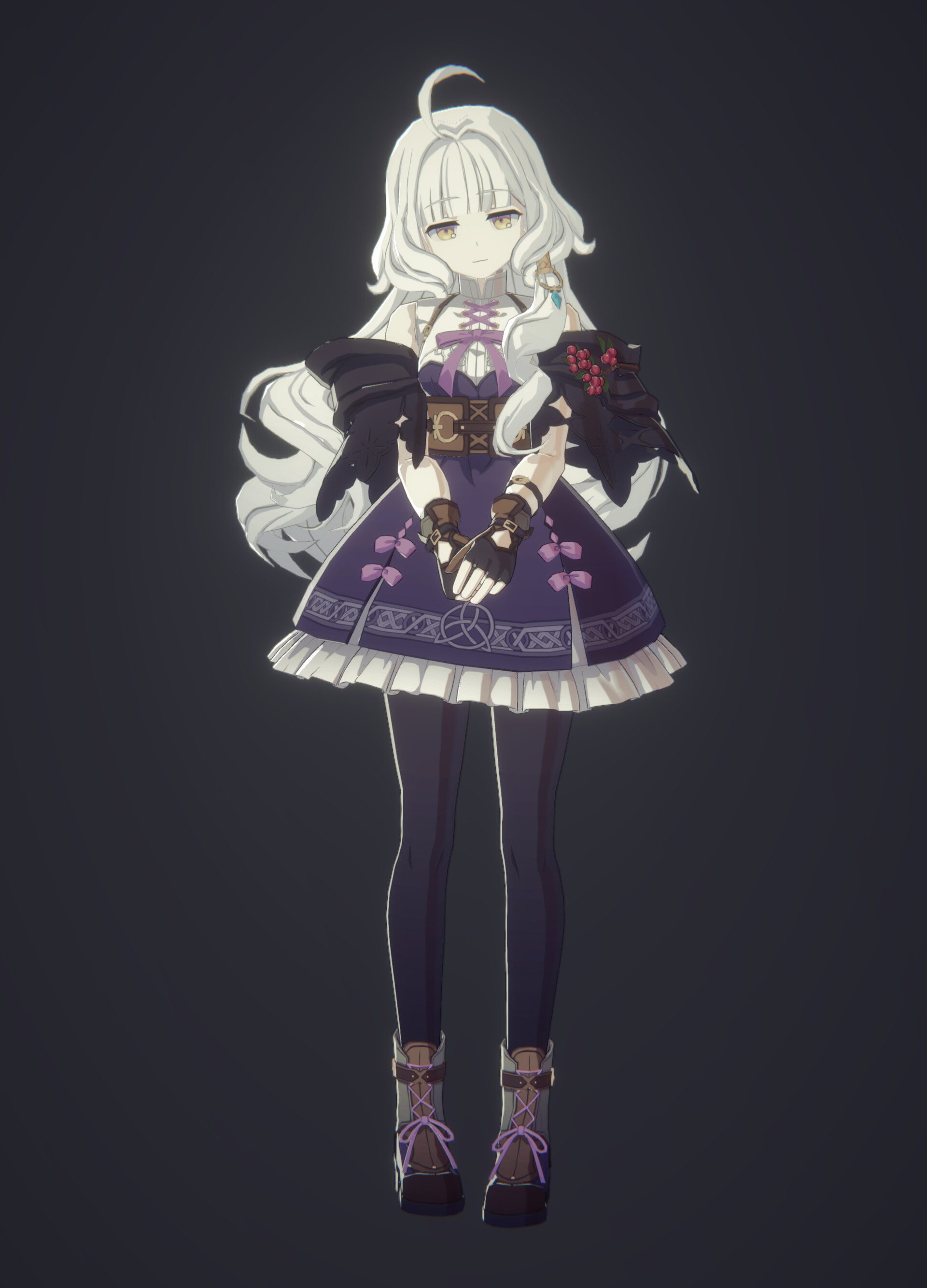 ArtStation - Mabinogi - Rowan fan art