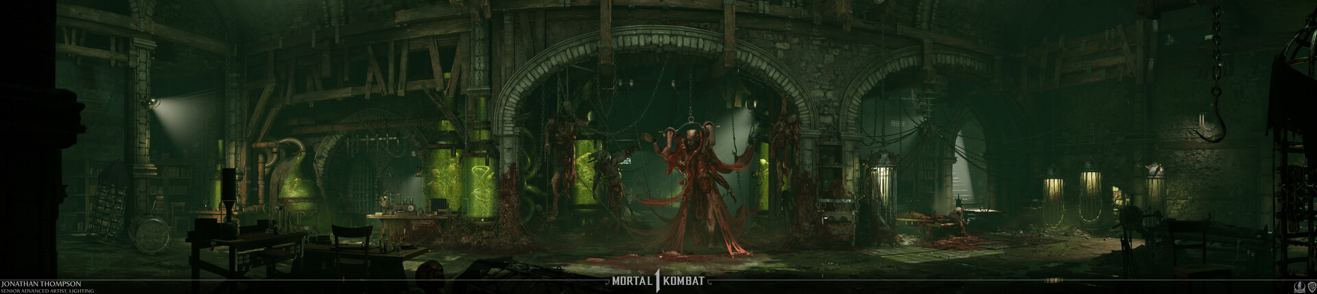 Jonathan Thompson - Mortal Kombat 1 The Flesh Pits Lighting