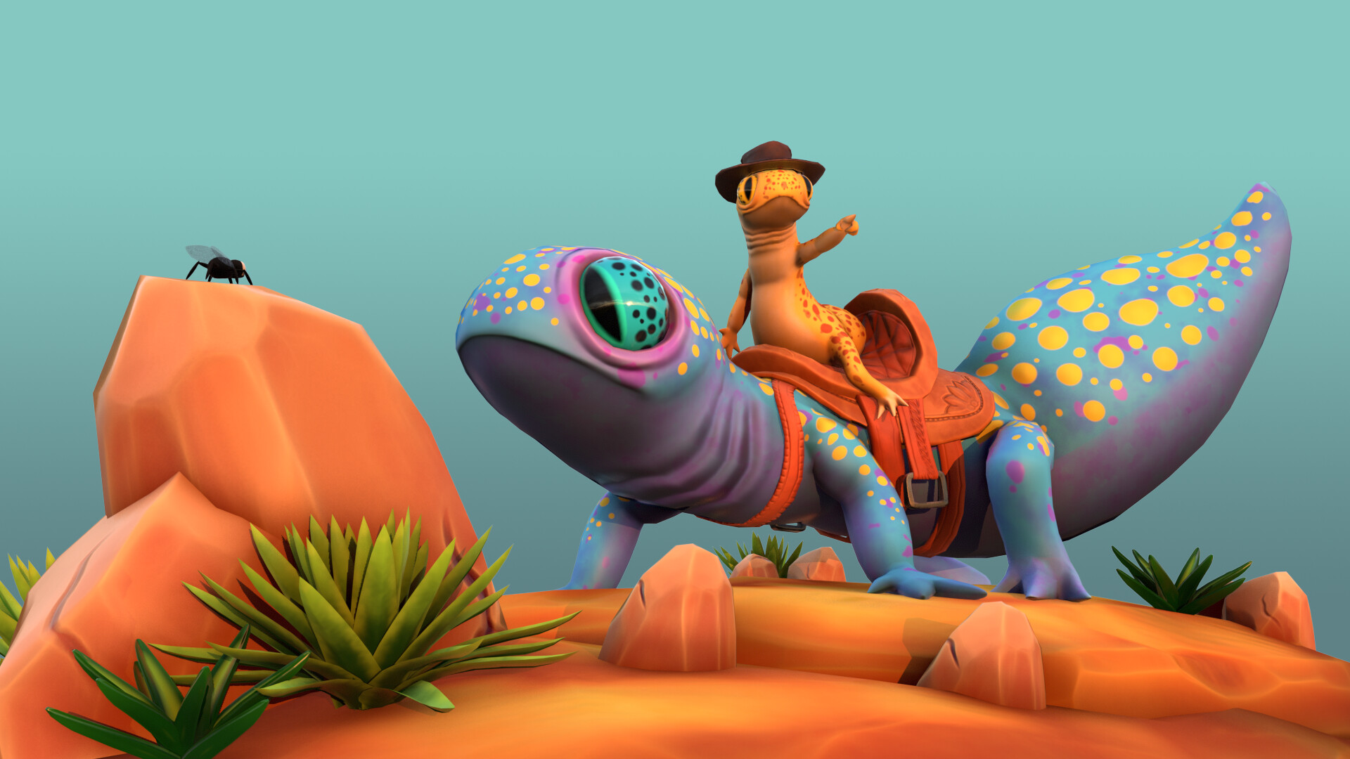 ArtStation - Gecko Exploration