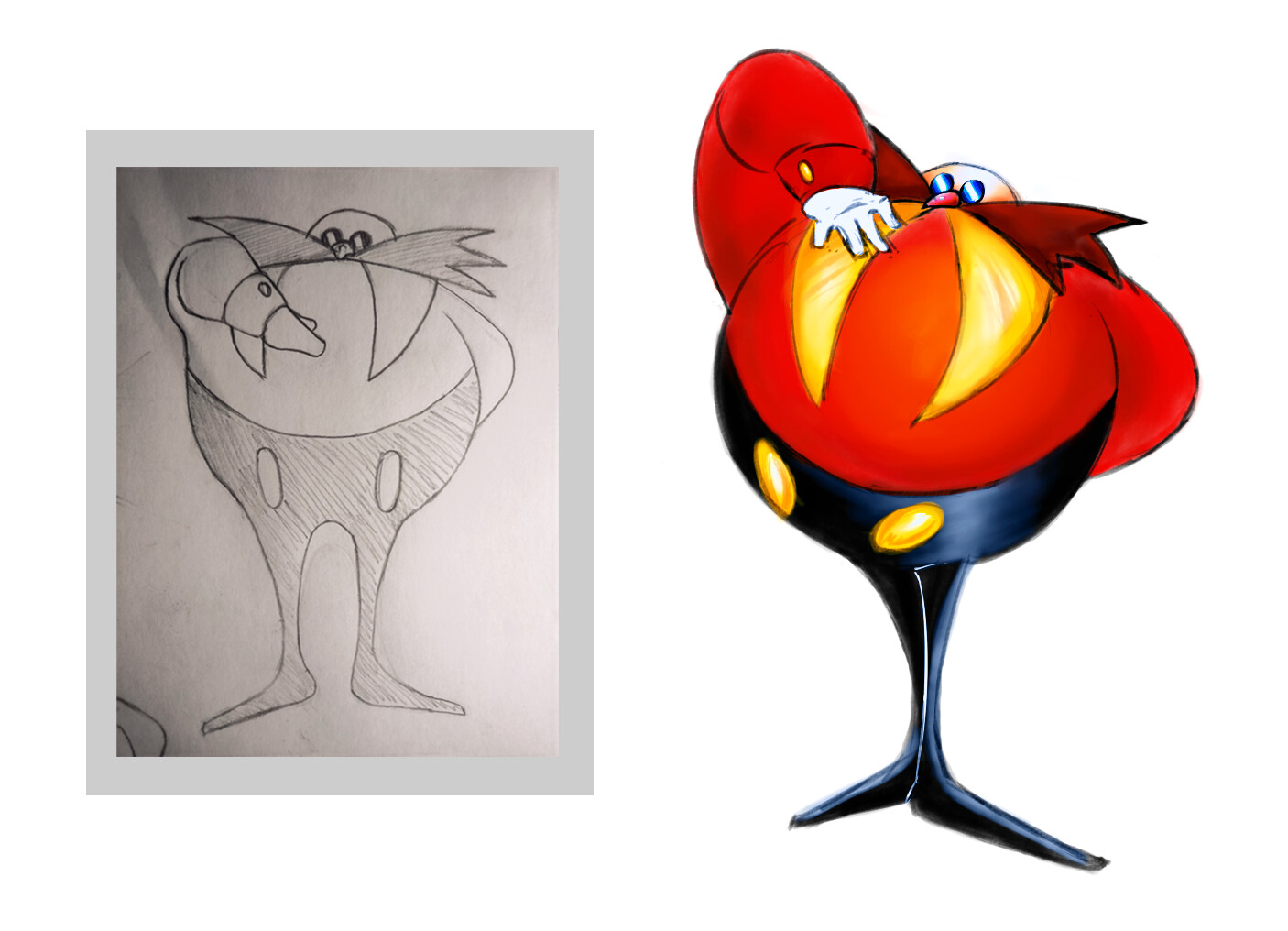 ArtStation - Dr. Eggman Redraw