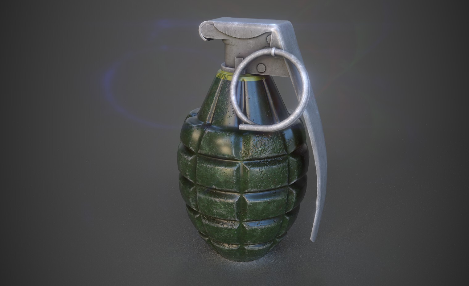 ArtStation - Textured Models (Grenade, Steam knight + Brick wall textures)