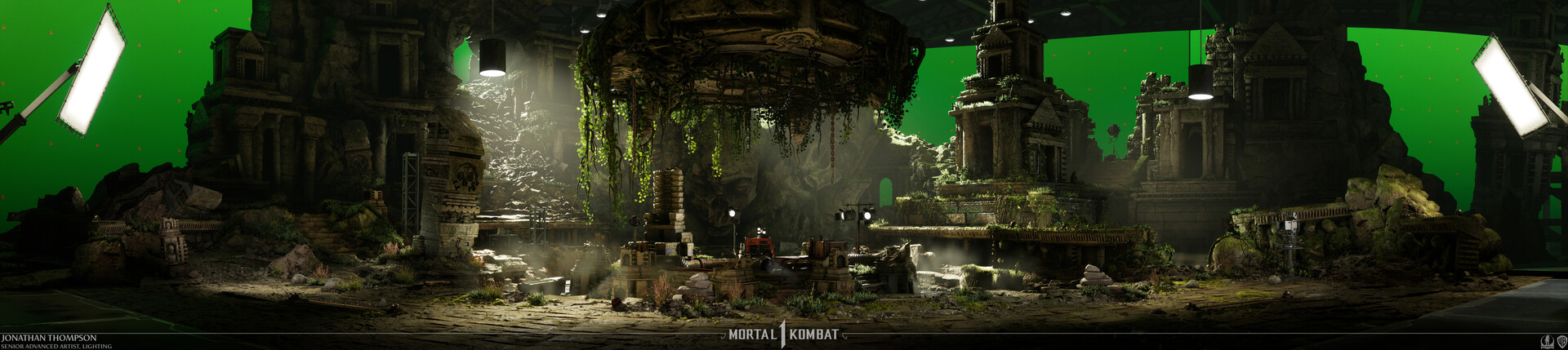Jonathan Thompson - Mortal Kombat 1 Temple of Katara Vala Lighting