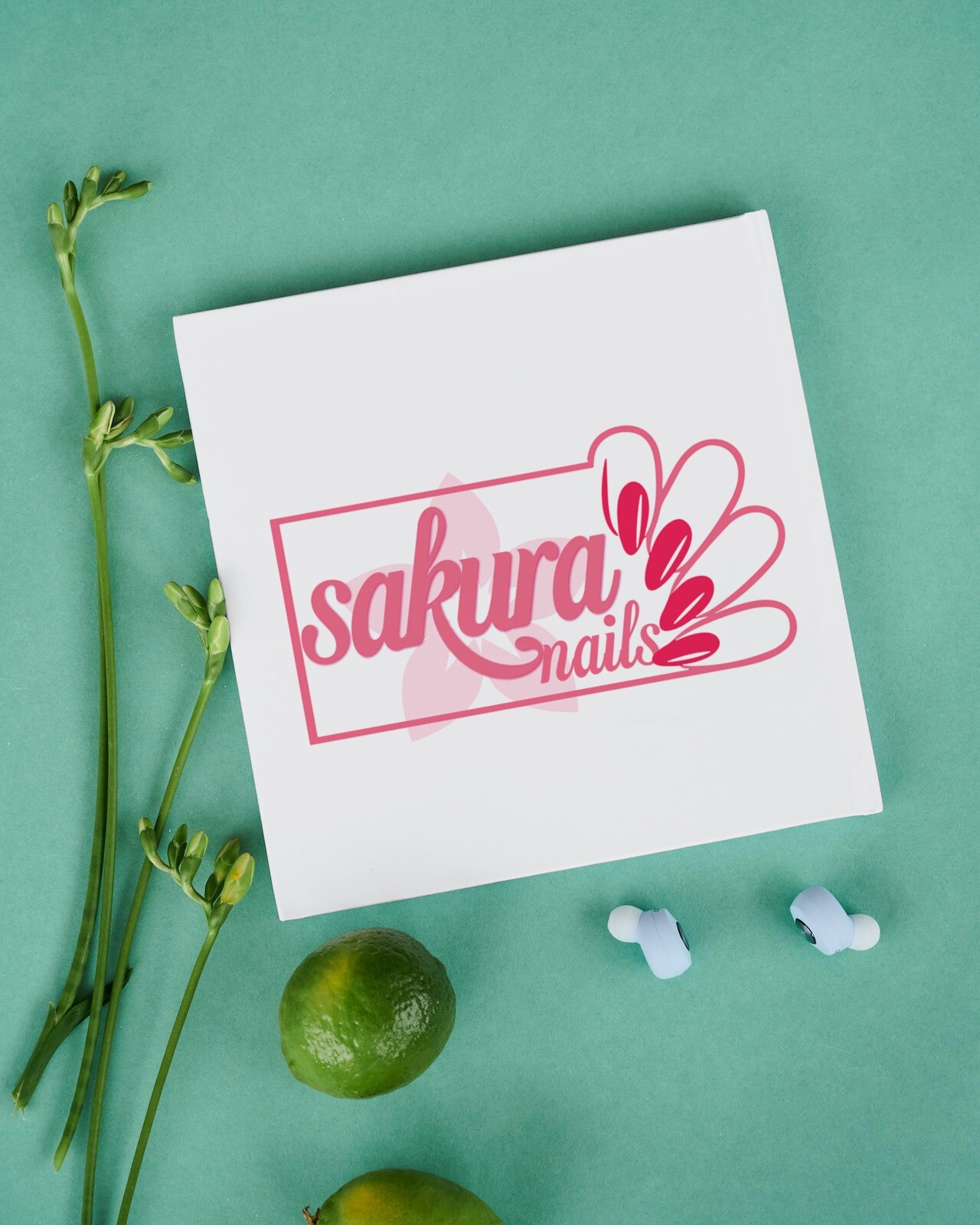ArtStation - Sakura nails logo