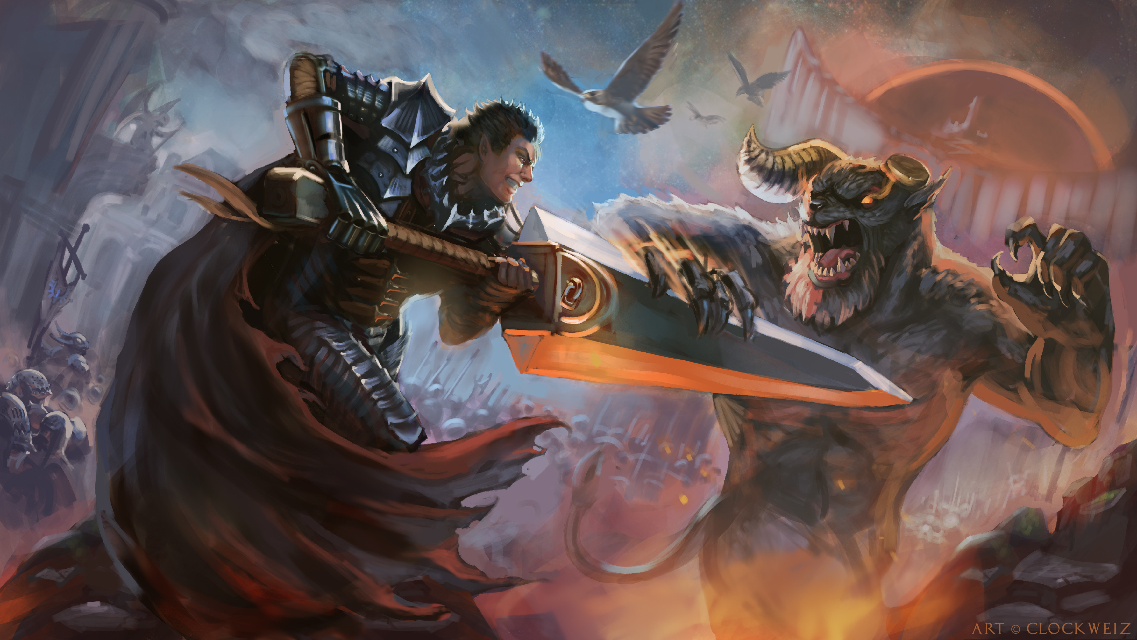 Rembrandt van Leeuwen - Guts vs Zodd: Final Battle - BERSERK Fan Tribute