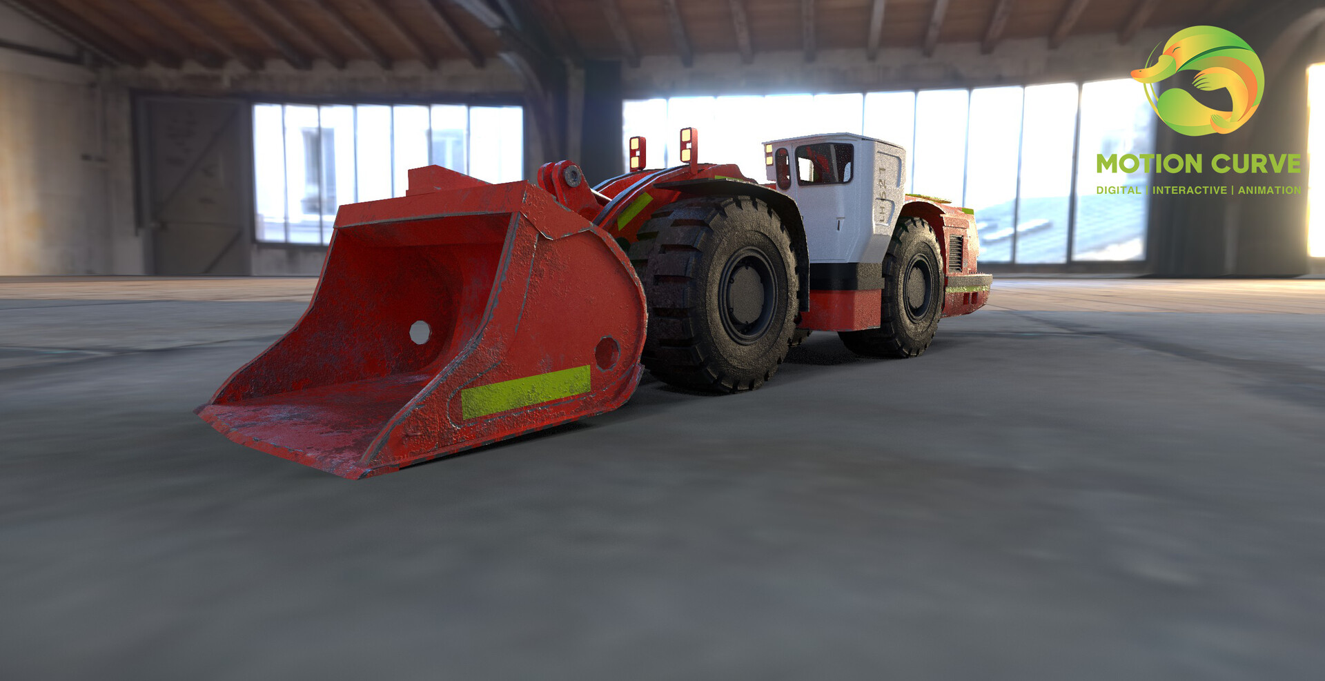 ArtStation - Sandvik 621 Bogger