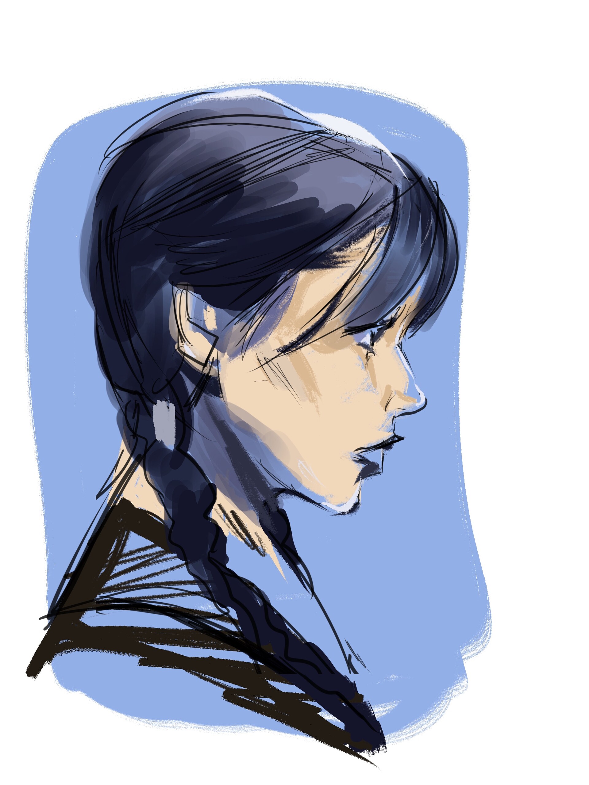 ArtStation - Wedensday study