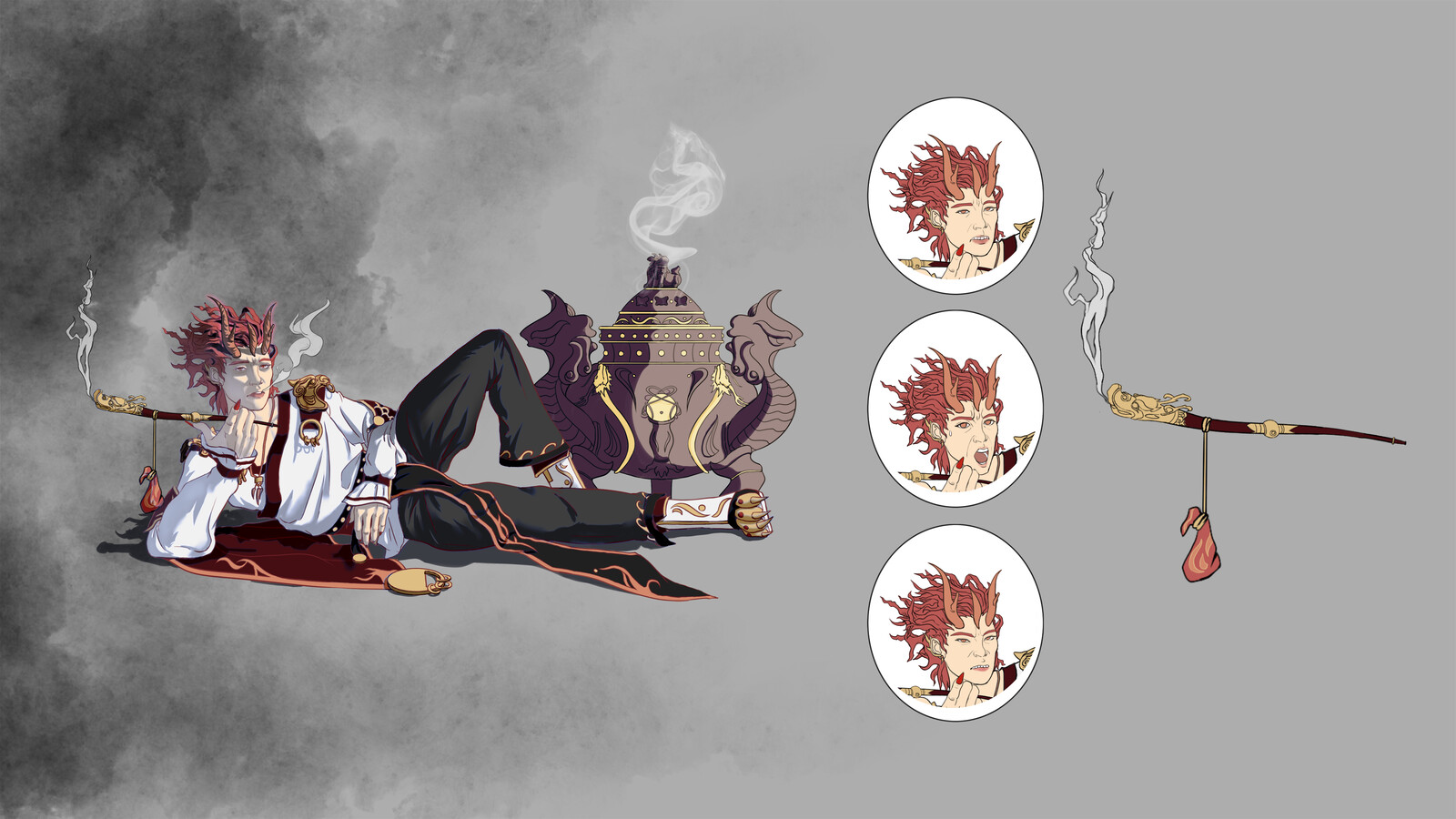 邢辰 - [Nine Dragons Chant] : The nine sons of dragon