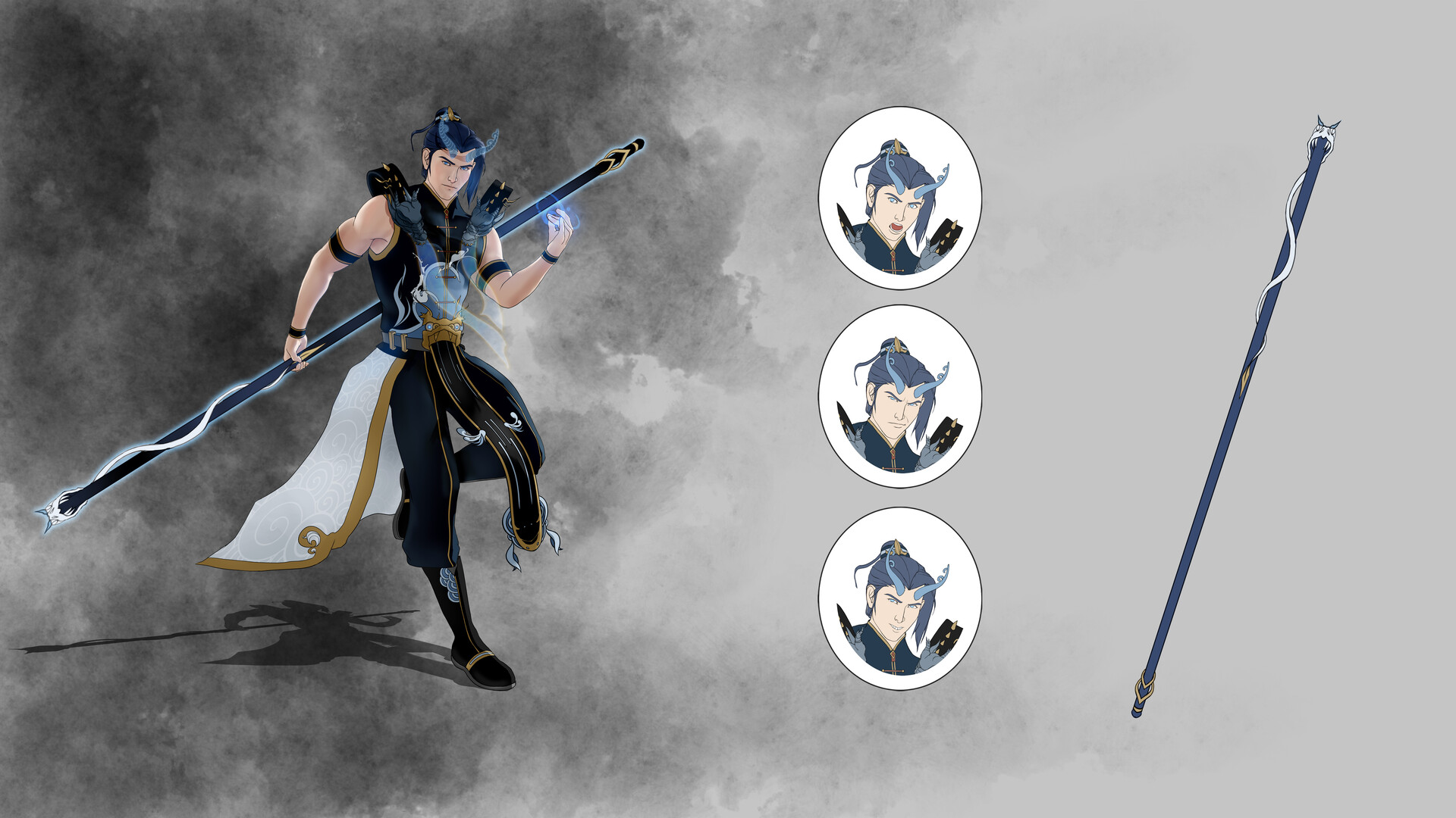 邢辰 - [Nine Dragons Chant] : The nine sons of dragon