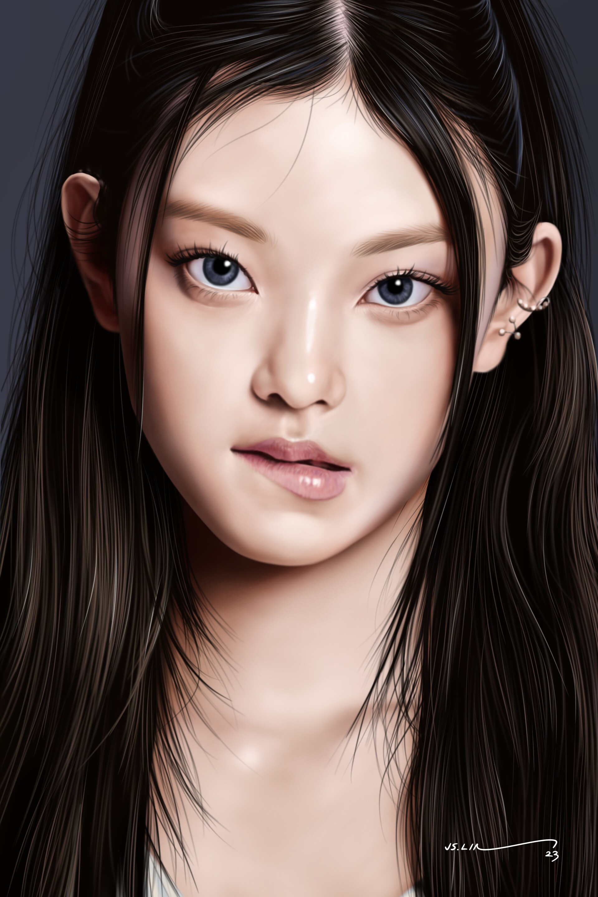 ArtStation - Haerin _ NewJeans