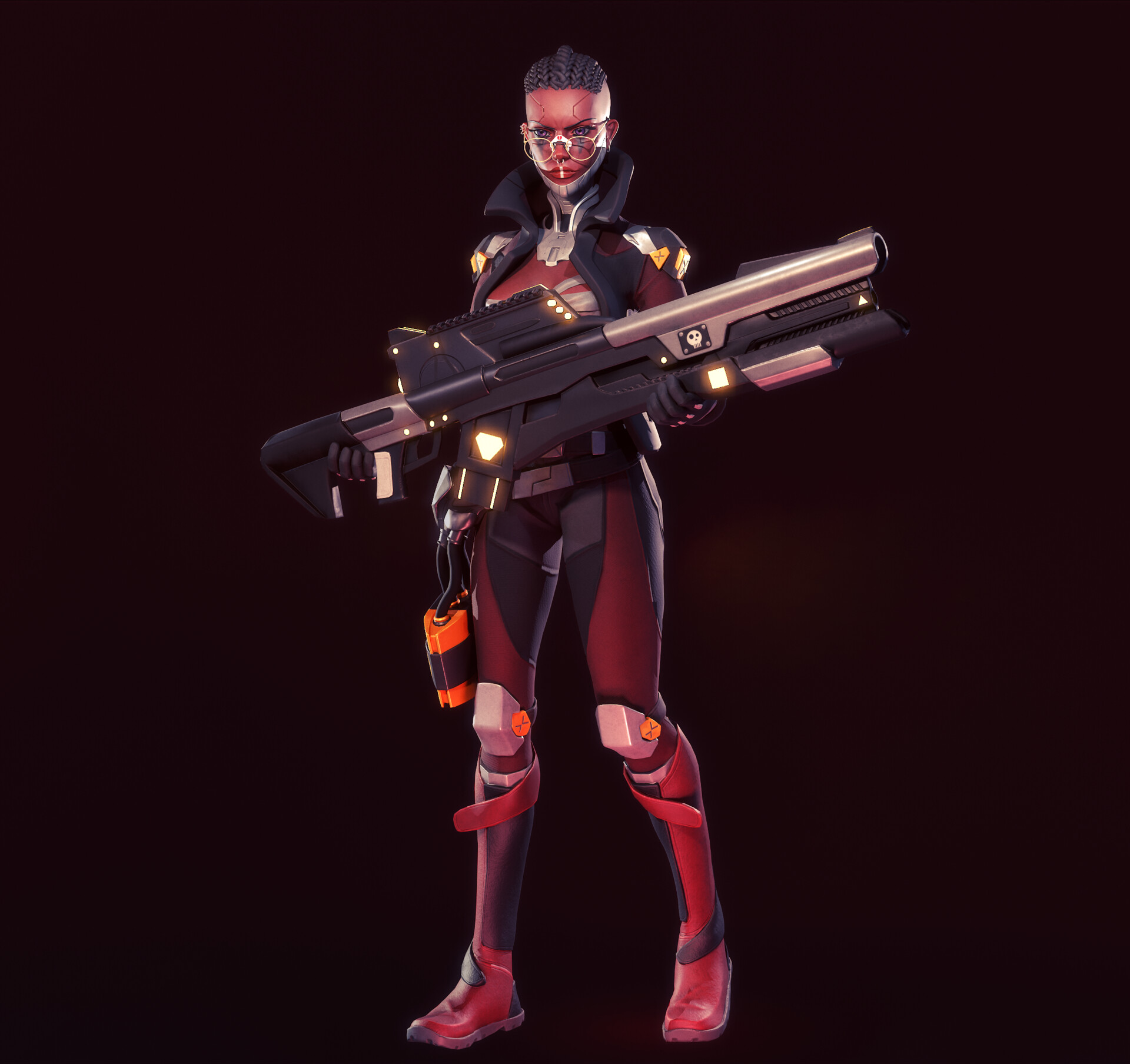 ArtStation - Cyberpunk Stylized Character