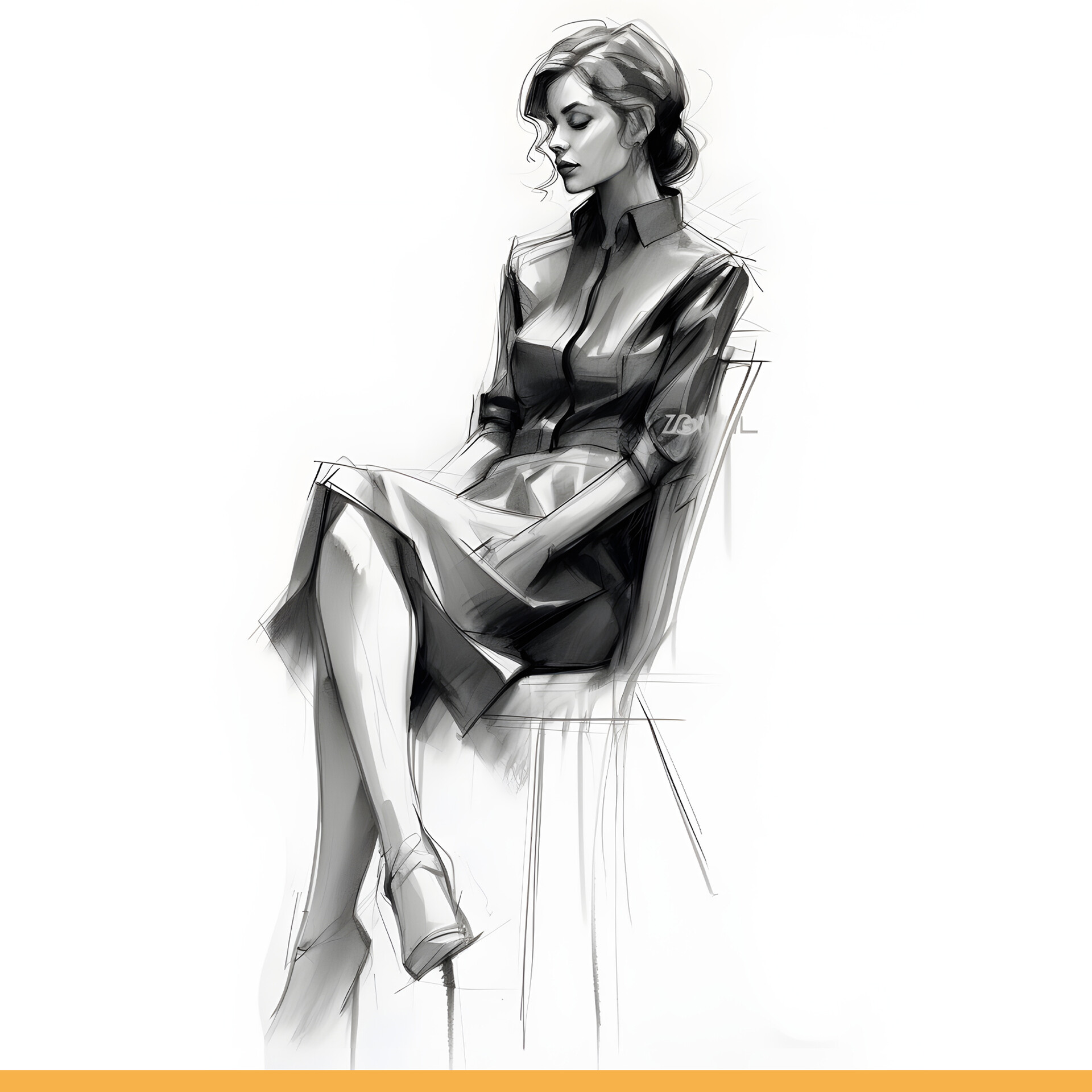 ArtStation - 303 Woman Figure Sketch