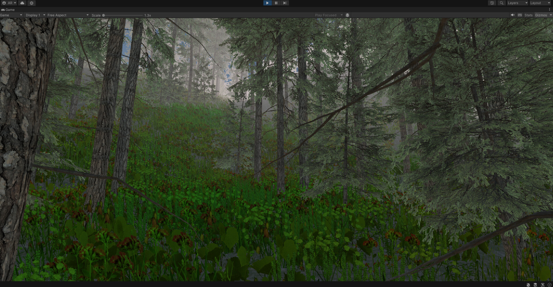 ArtStation - Fog Forest