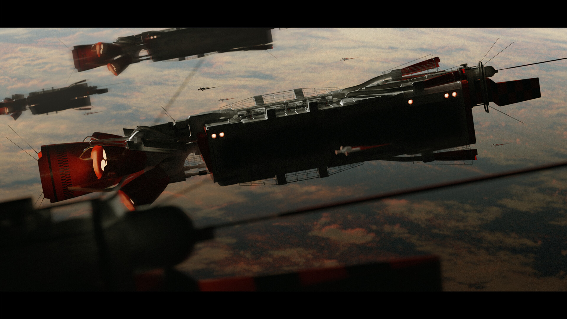 ArtStation - SpaceShip design for Personal Project