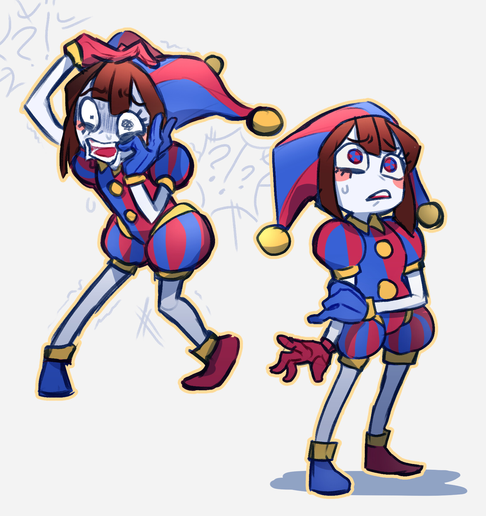 ArtStation - Digital Circus Fanart + Original Character