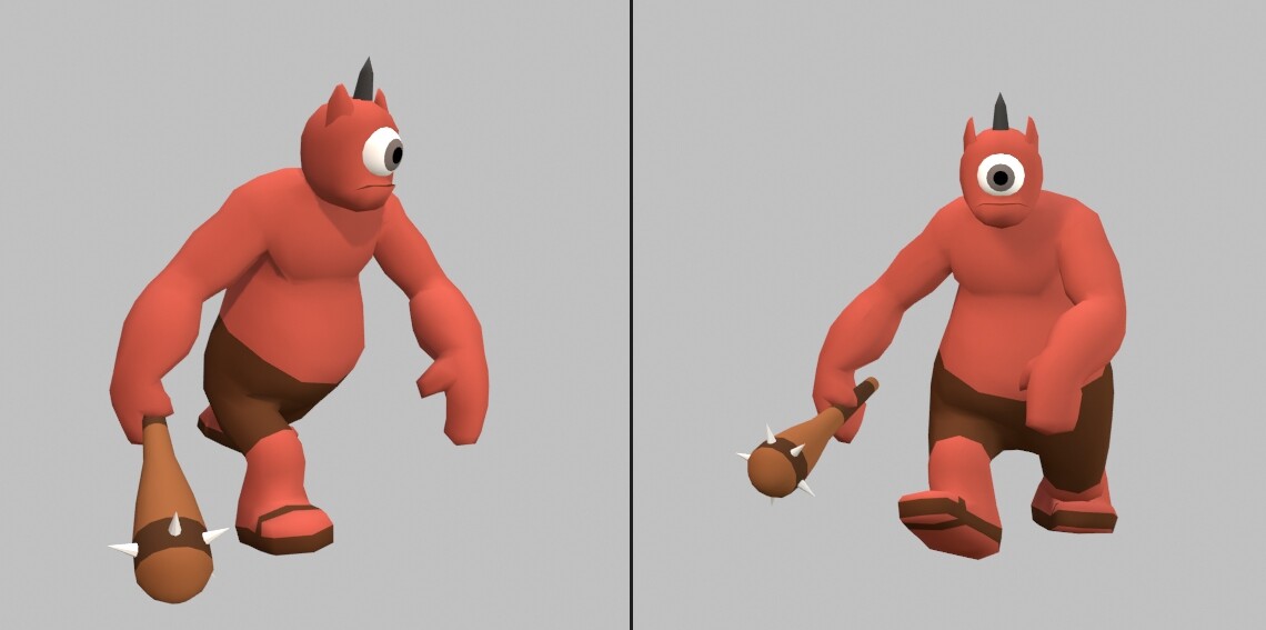 ArtStation - Low Poly Monsters