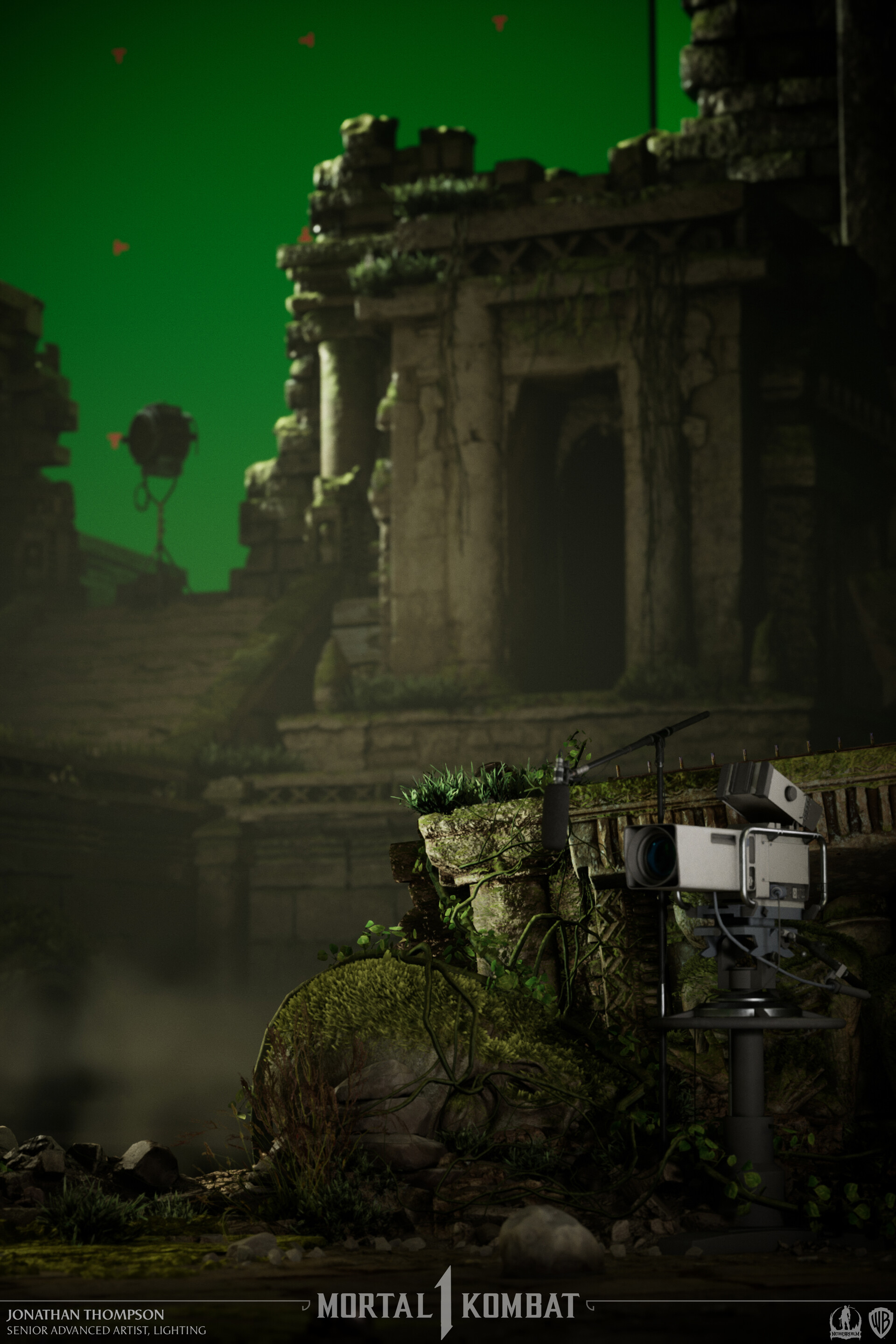 Jonathan Thompson - Mortal Kombat 1 Temple of Katara Vala Lighting