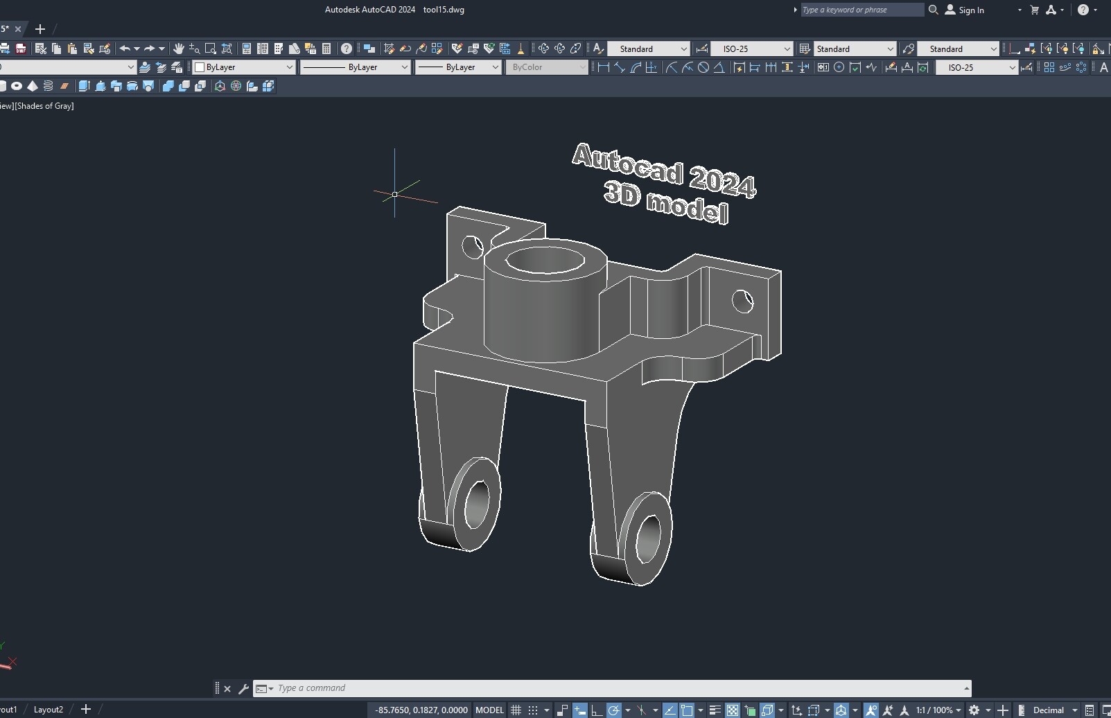 minh hung tran - Autocad 3d step