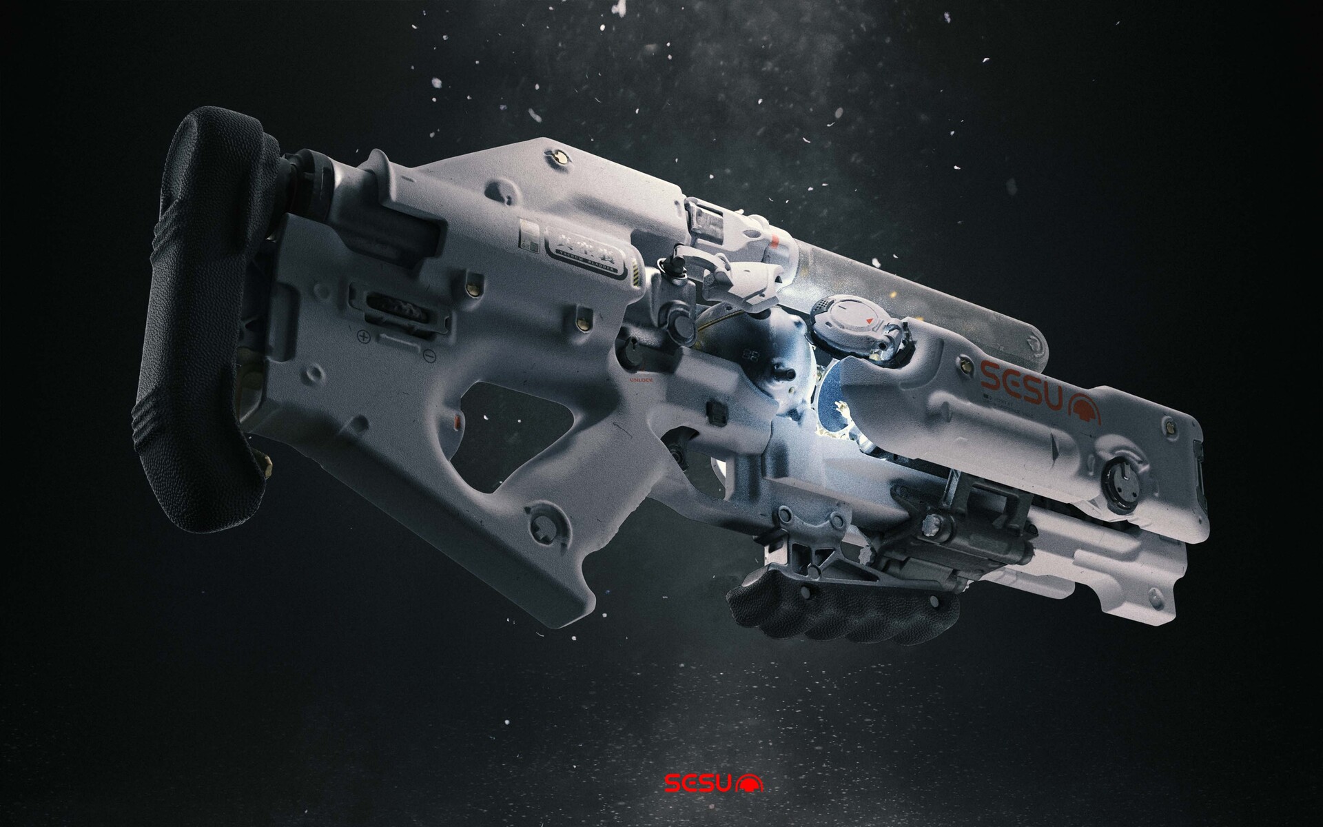 i H i - vacuum bubbles launcher