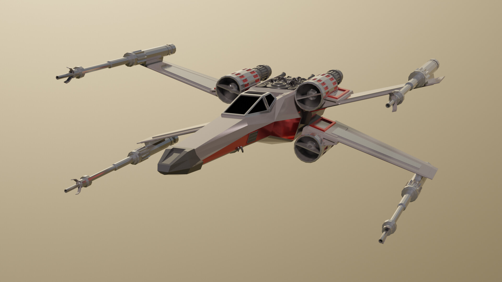 ArtStation - X-wing Star Wars