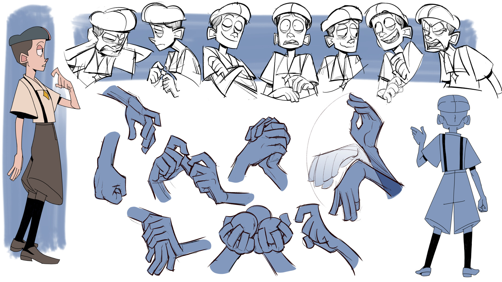 ArtStation - Short film character design