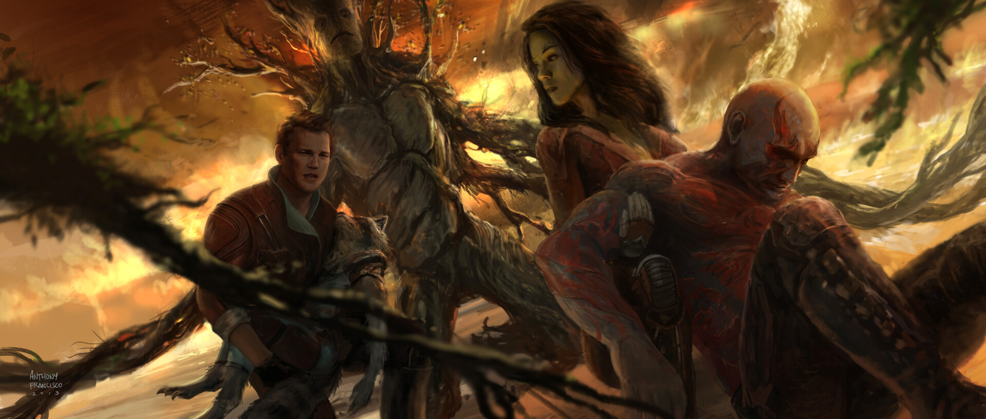 Anthony Francisco - Marvel Studios Guardians of the Galaxy Vol 1 ...