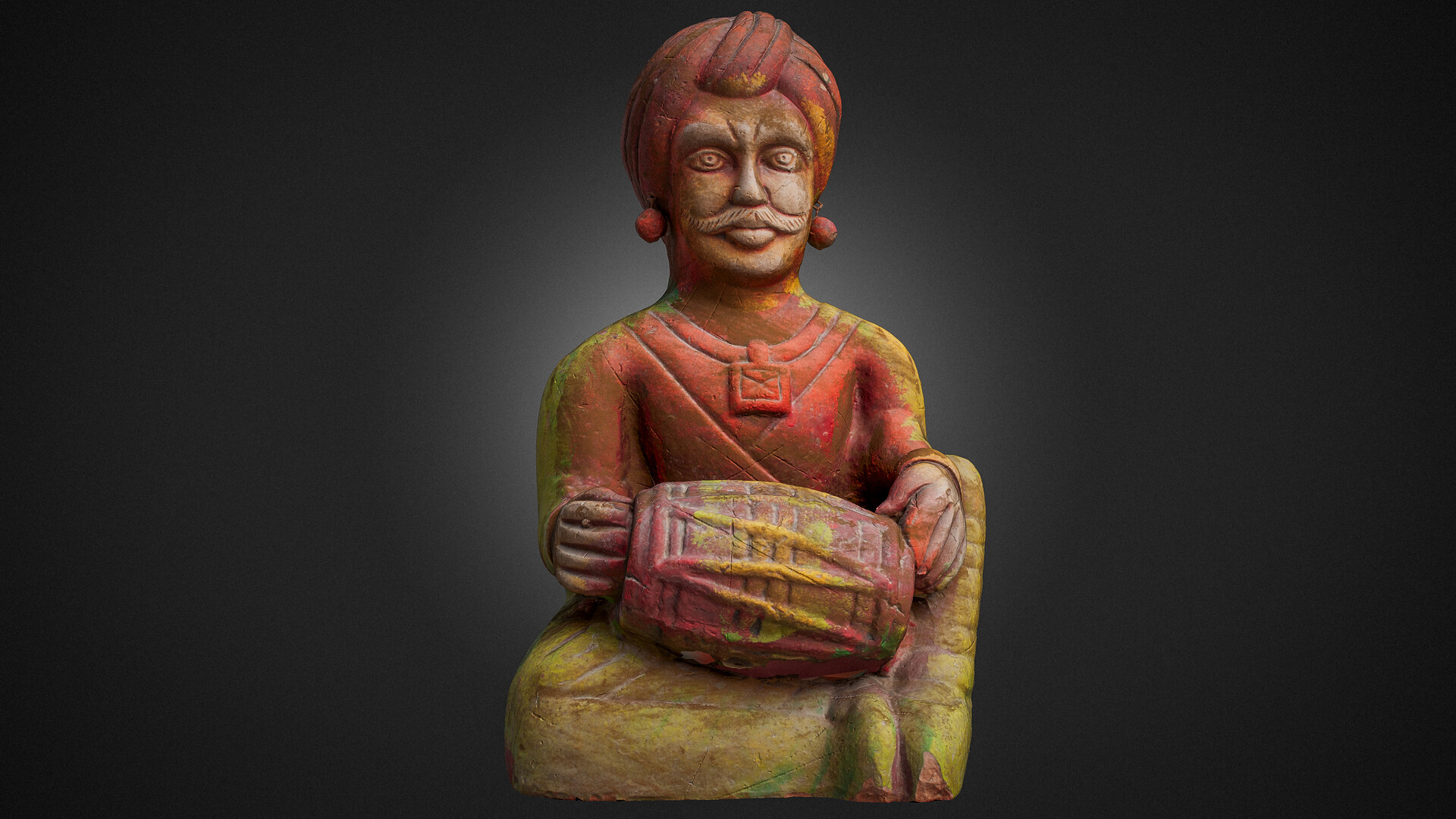 ArtStation - Vintage Indian Musical Statue - Reality Capture