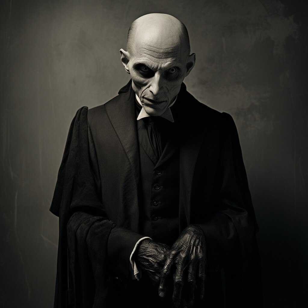 ArtStation - Nosferatu portrait