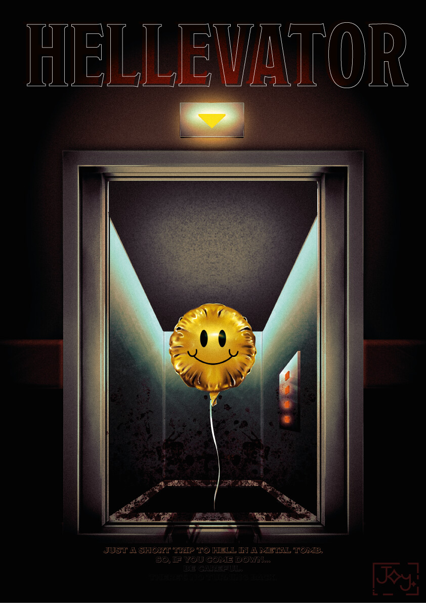 ArtStation - HELLEVATOR POSTER
