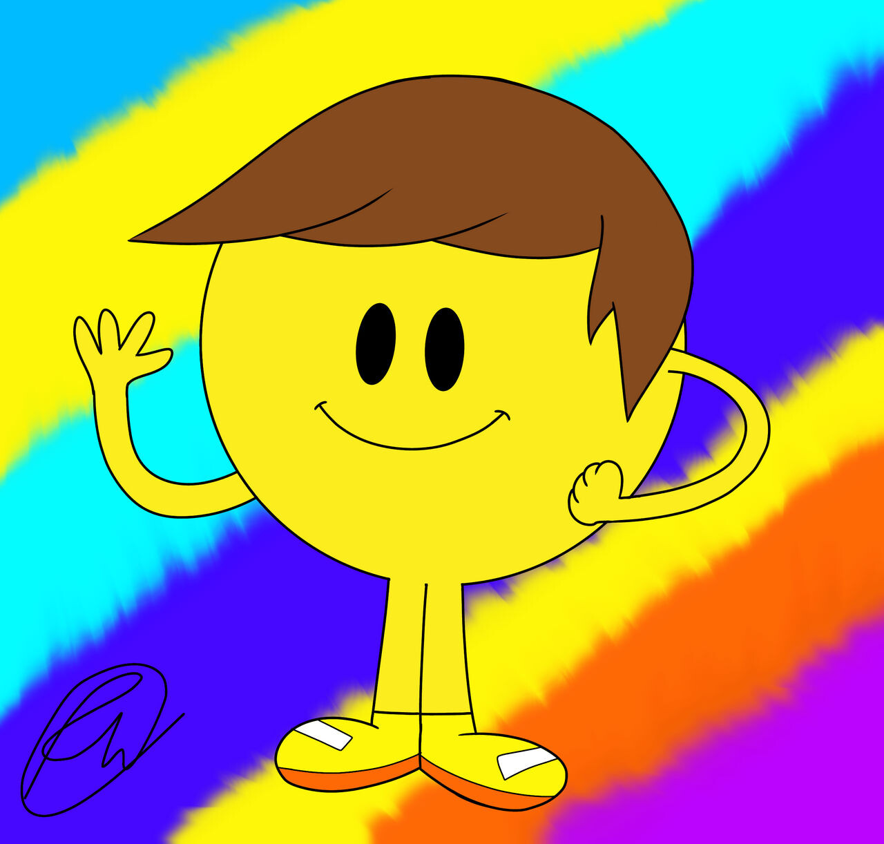 ArtStation - Starkid (Me) as a Mr. Men Character