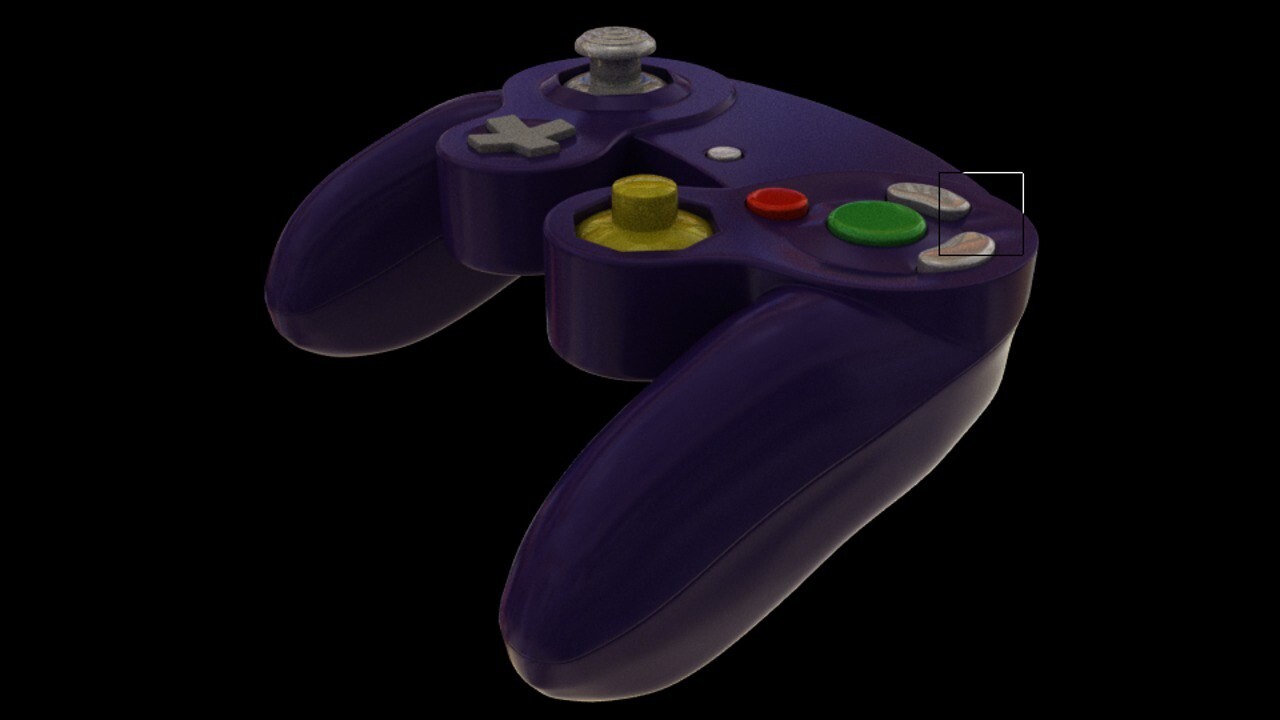 ArtStation - Gamecube controller