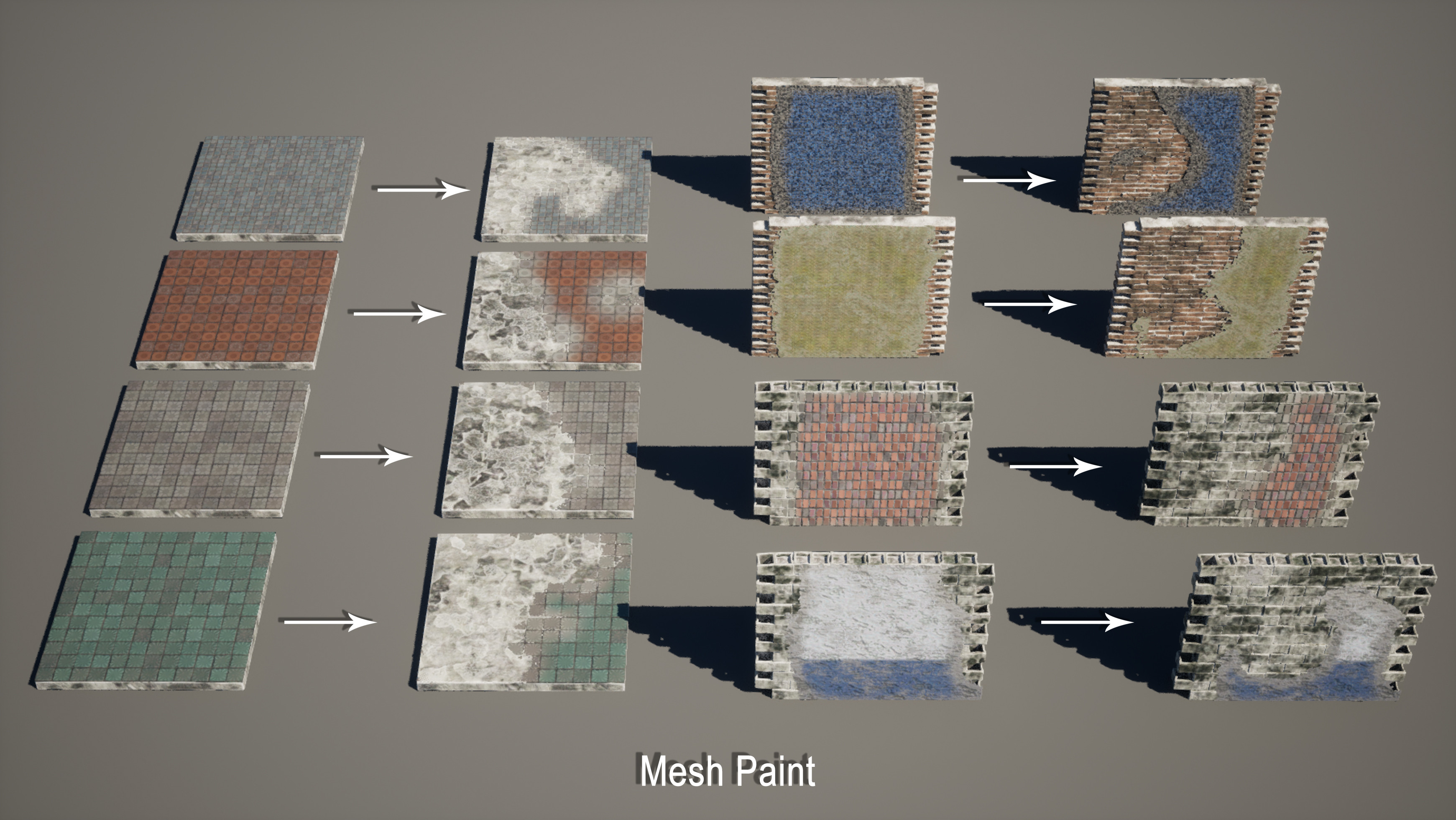 Volodymyr Shtohun - UE5 Destructed Building modular assets